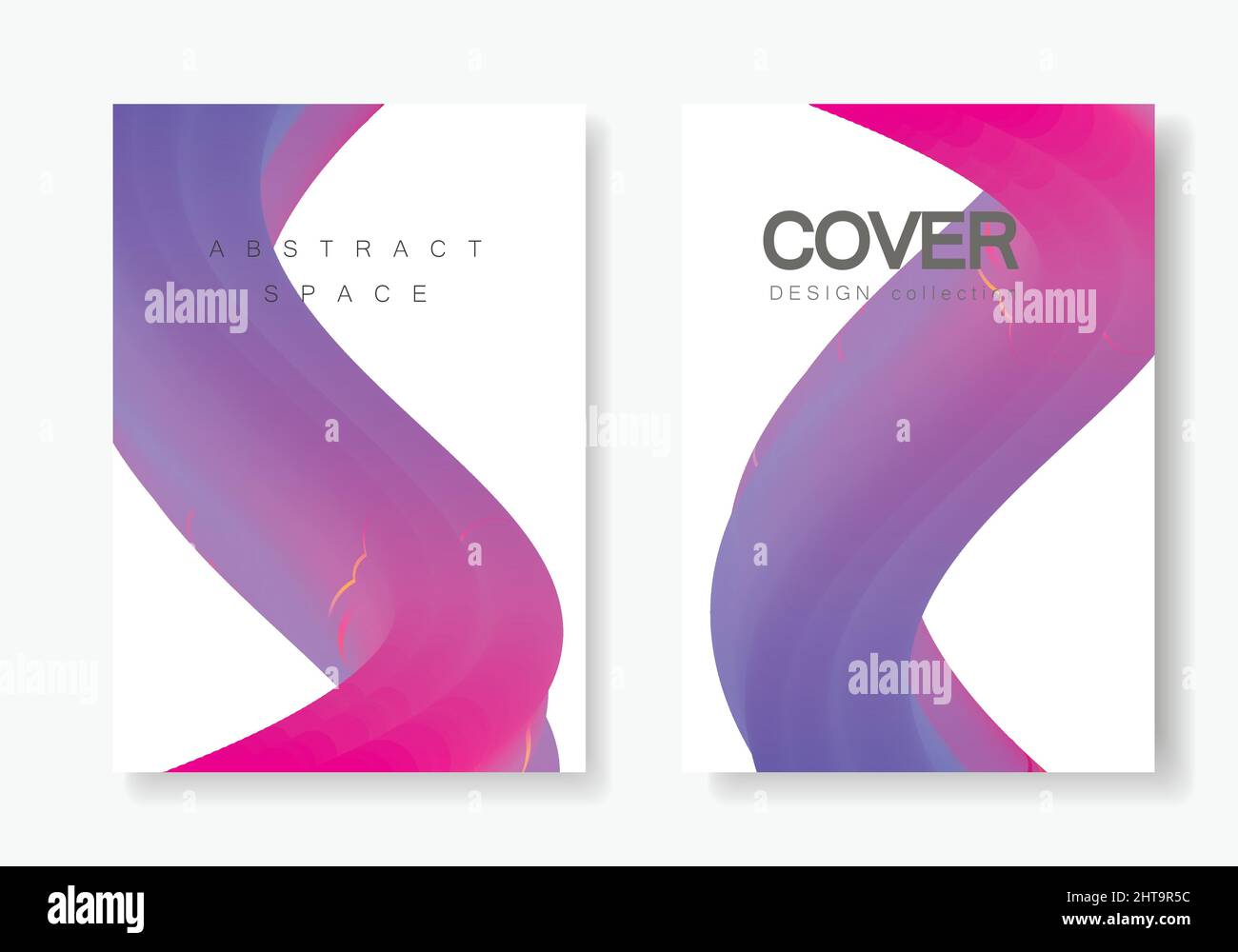 Vector wave abstract background. Design brochure template Stock Vector ...