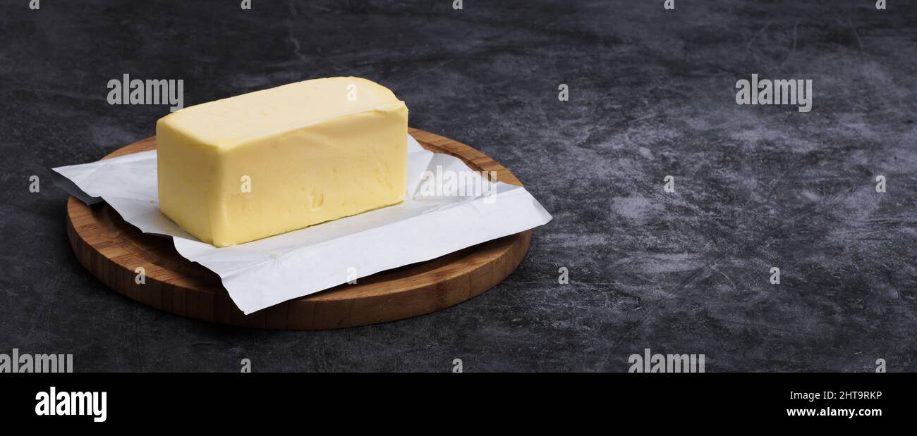 Cutting board block butter hi-res stock photography and images - Alamy