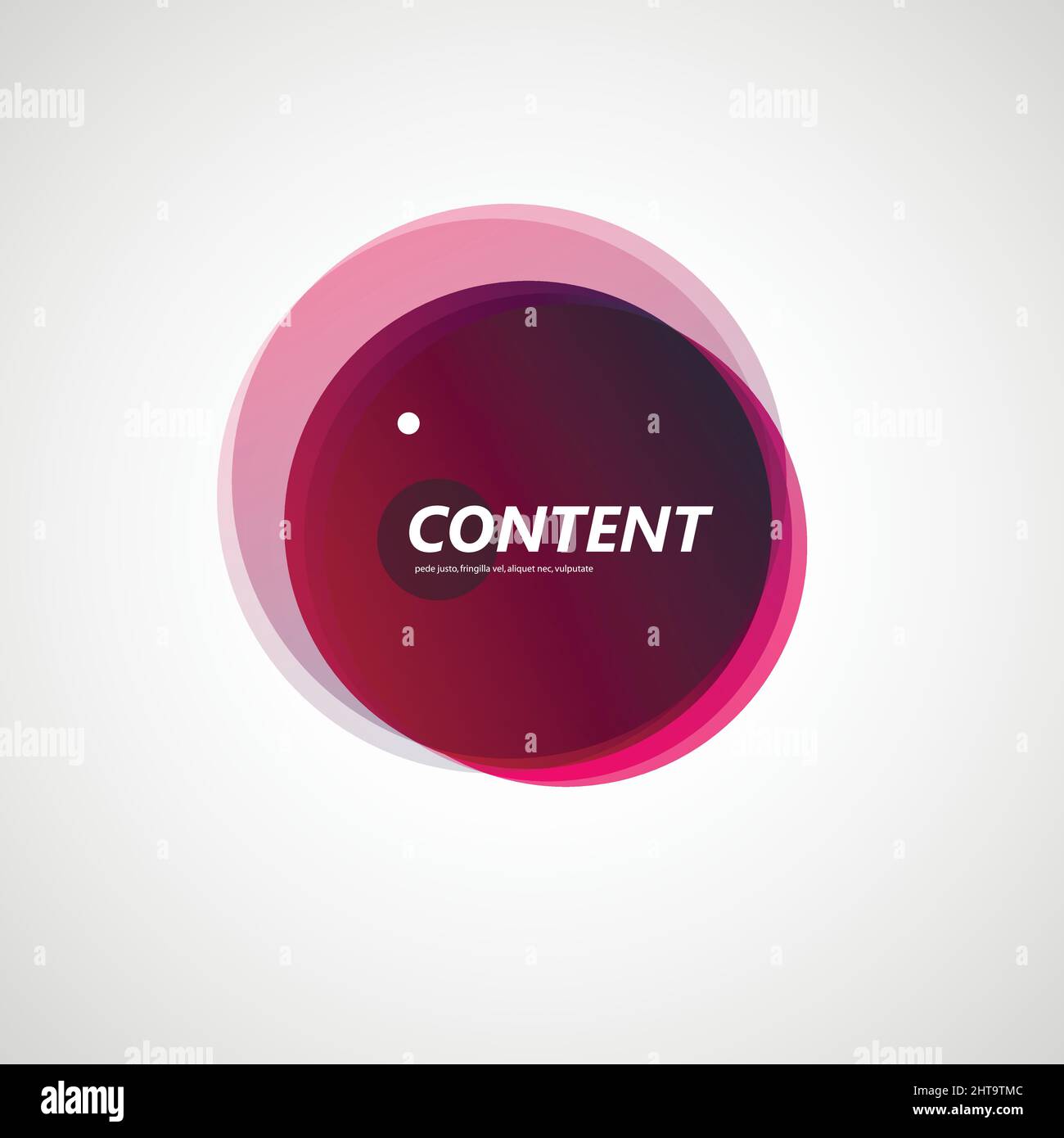 Vector creative circles Stock Vector Image & Art - Alamy