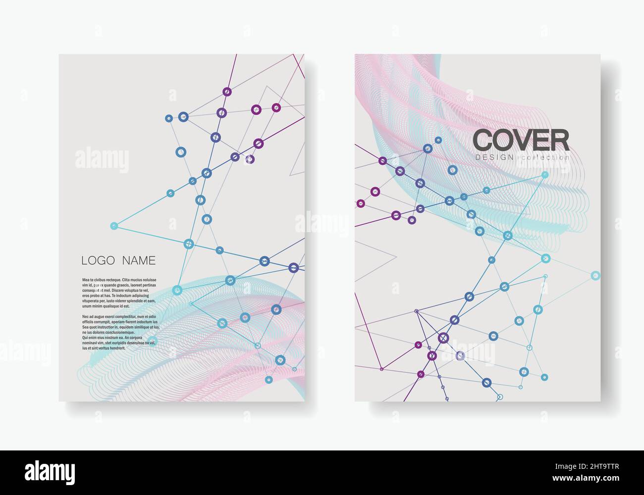 Concept structure cover design a4 Cut Out Stock Images & Pictures - Alamy
