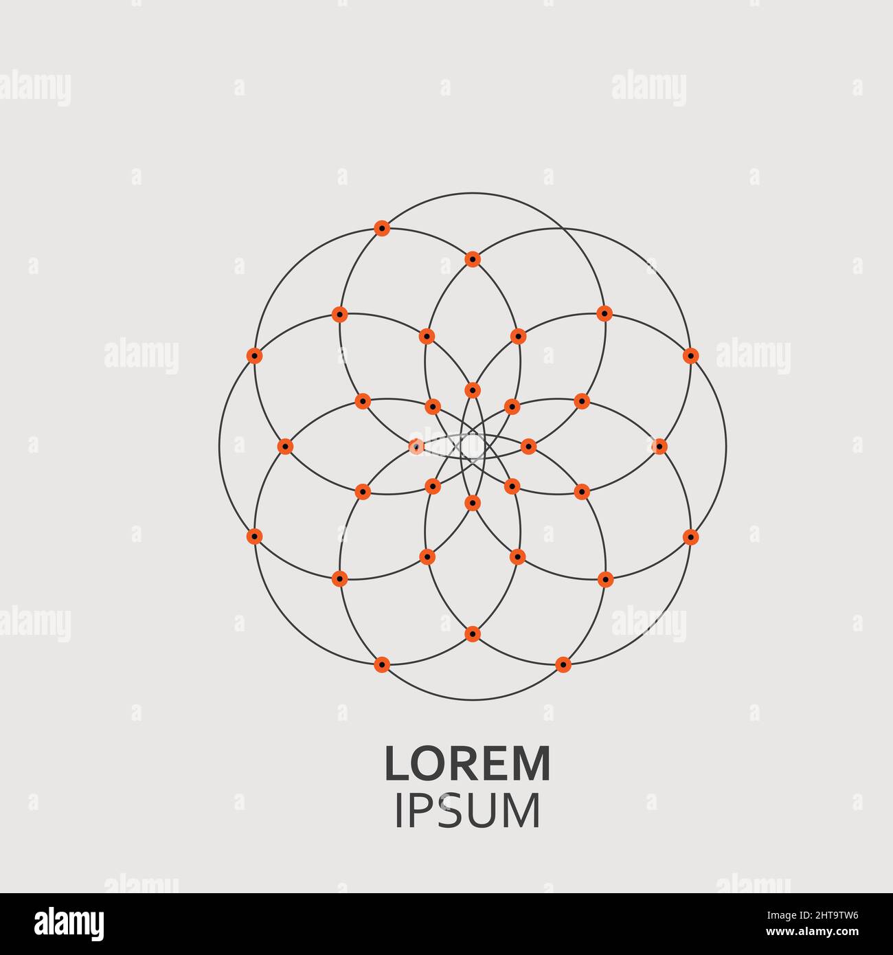 Circular enclosure Stock Vector Images - Alamy