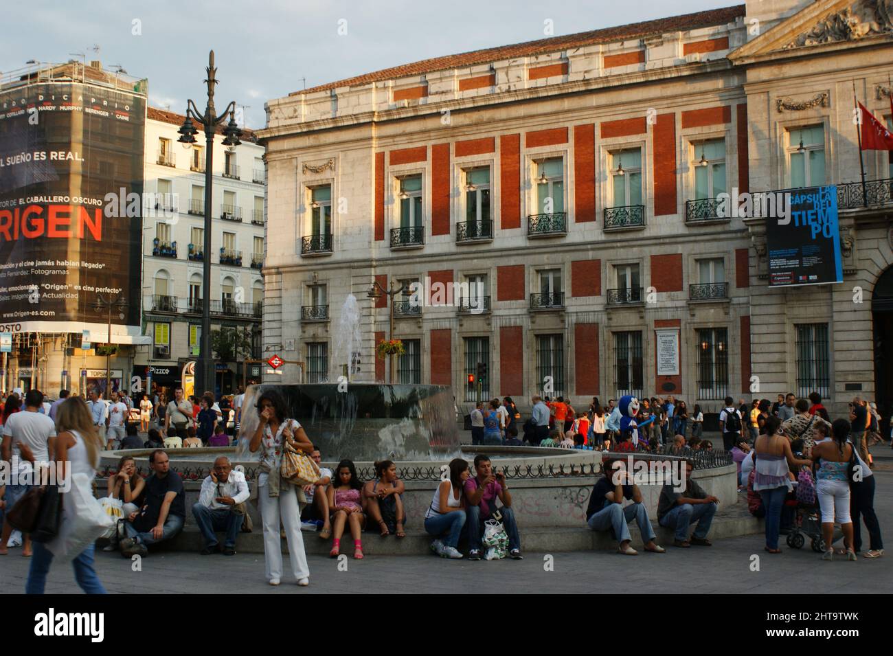 Beautiful view of the landmarks in the historical places of Spain ...