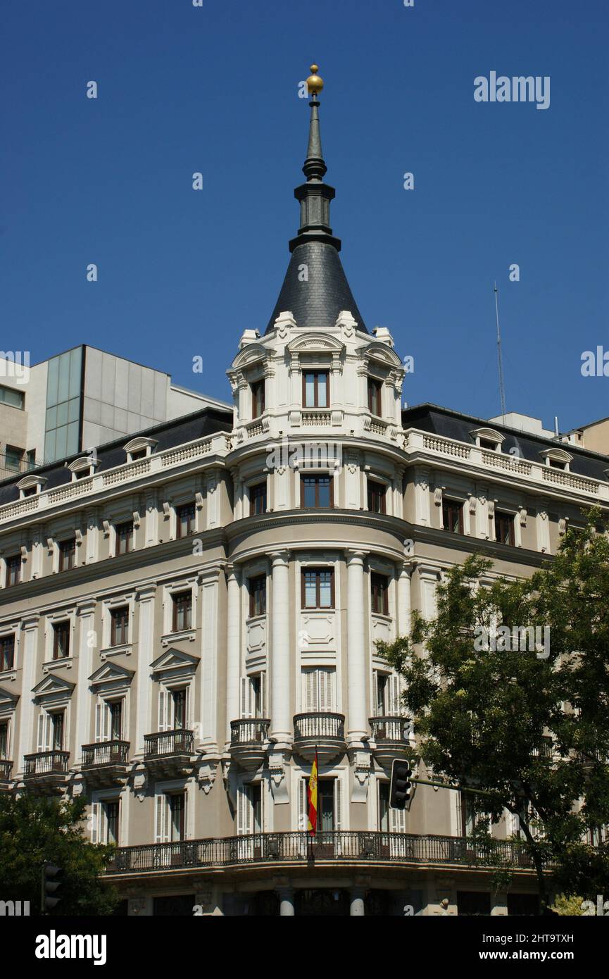 Beautiful view of the landmarks in the historical places of Spain ...