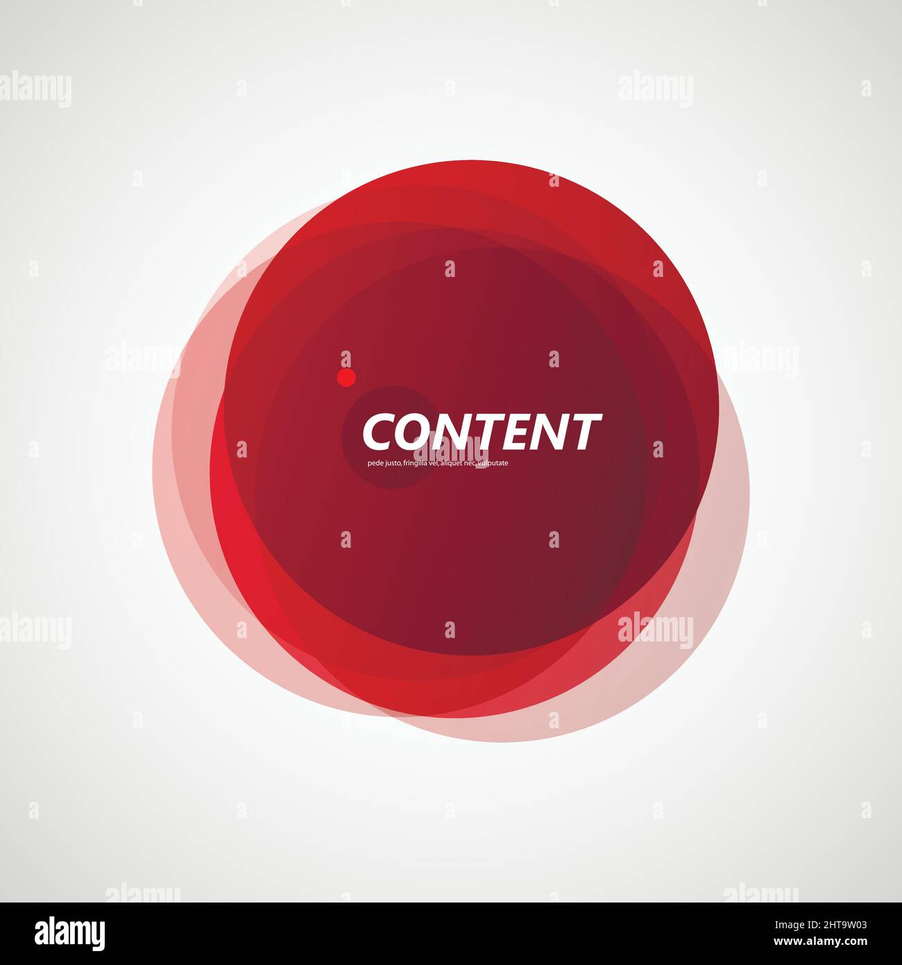 Colorful overlay round abstract shape on white background. Vector ...