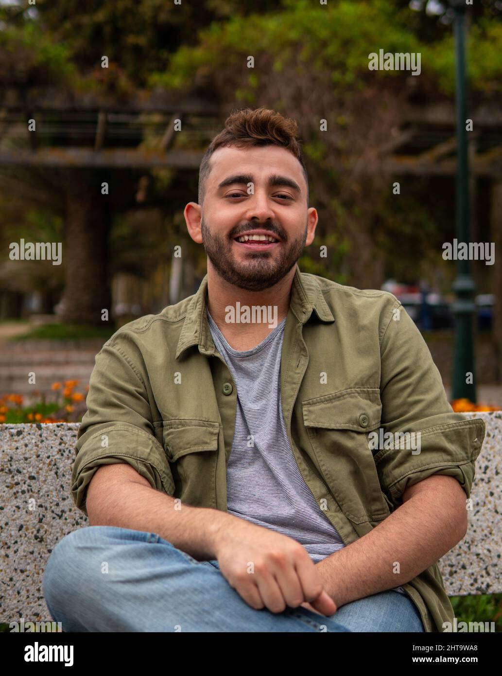 Bearded caucasian hi-res stock photography and images - Alamy