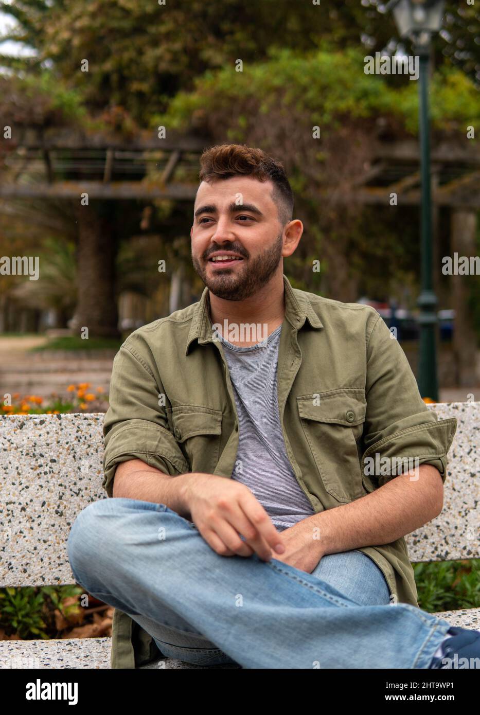 Bearded caucasian hi-res stock photography and images - Alamy