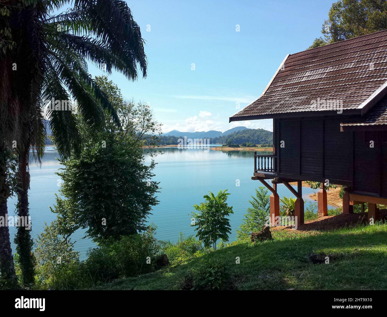 Lake Kenyir Malaysia Stock Photo Alamy