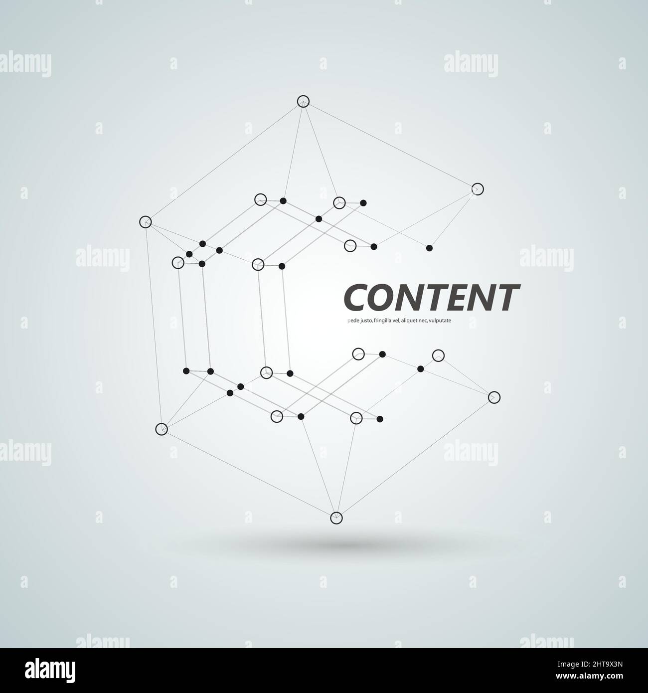 Black white illustration figure Stock Vector Images - Alamy