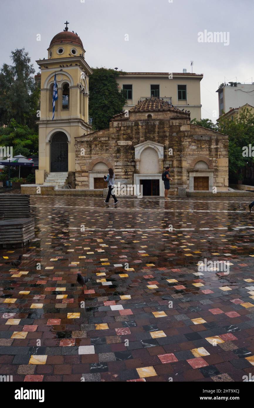 Orthodox church of plaka hi-res stock photography and images - Alamy