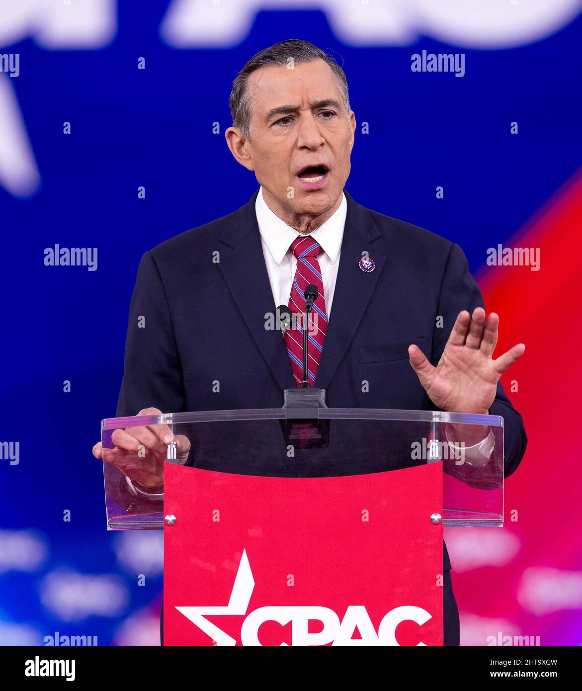 Orlando, Florida, USA. 27th Feb, 2022. Representative DARRELL ISSA (R ...