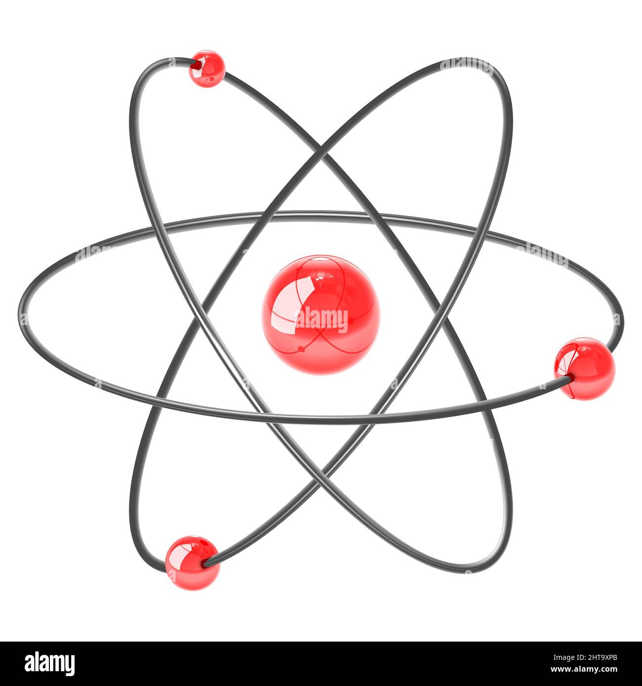 Atom vector illustration on white background Stock Vector Image & Art ...