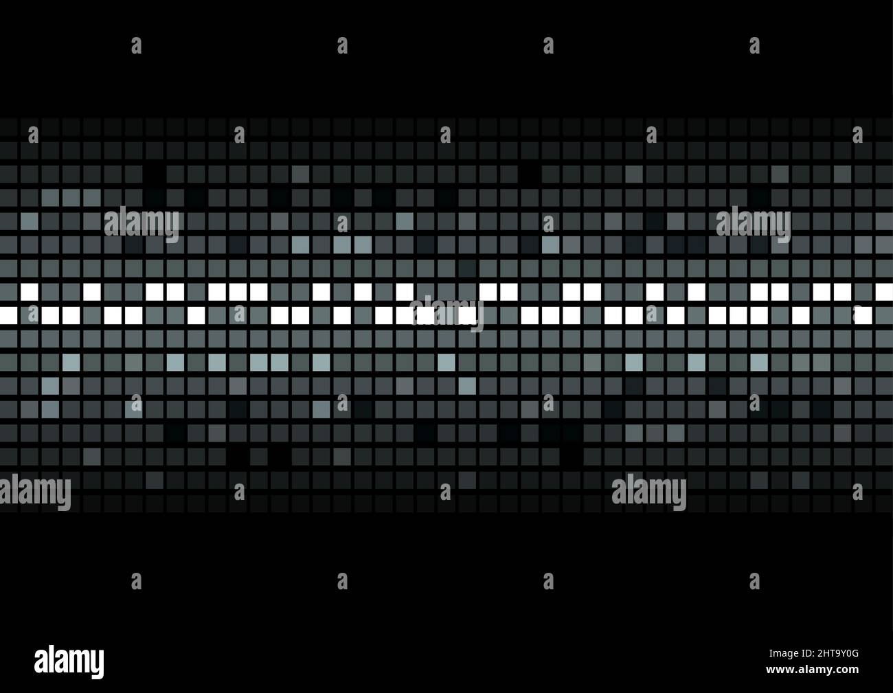 Abstract dark pixelated mosaic Stock Vector Images - Alamy