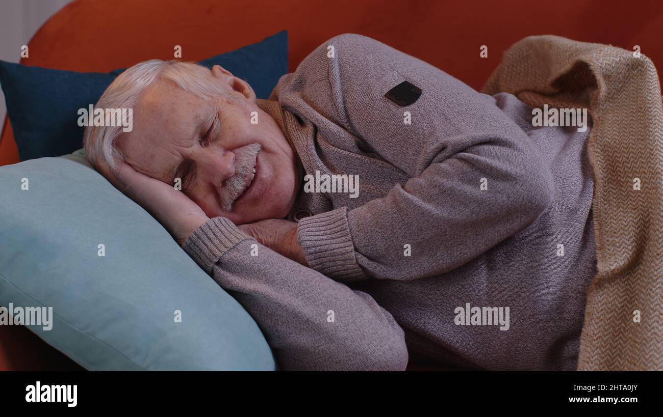 Cosy bed elderly hi-res stock photography and images - Alamy