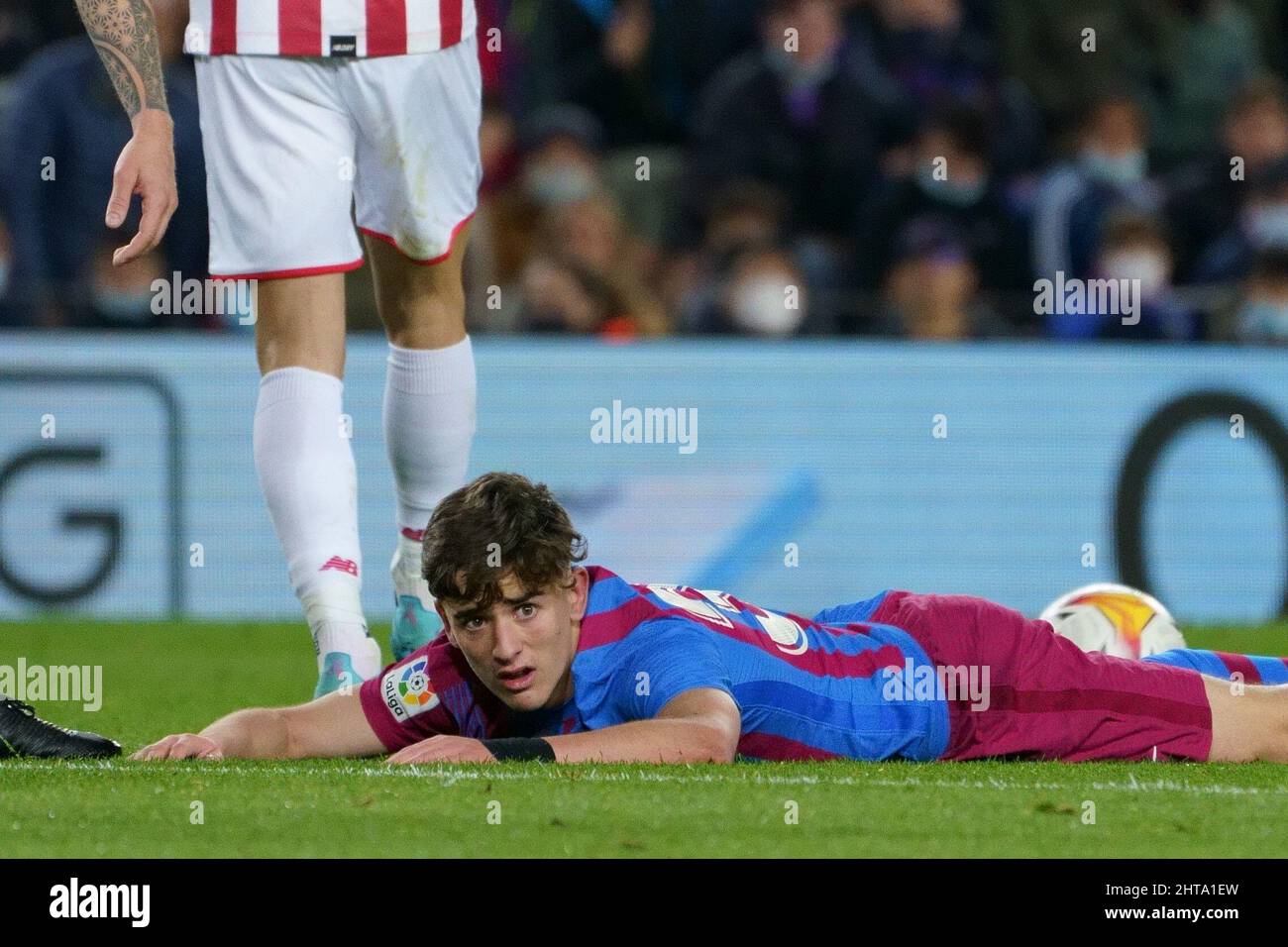 Barcelona, Spain. 27th February 2022; Nou Camp, Barcelona, Spain: La ...