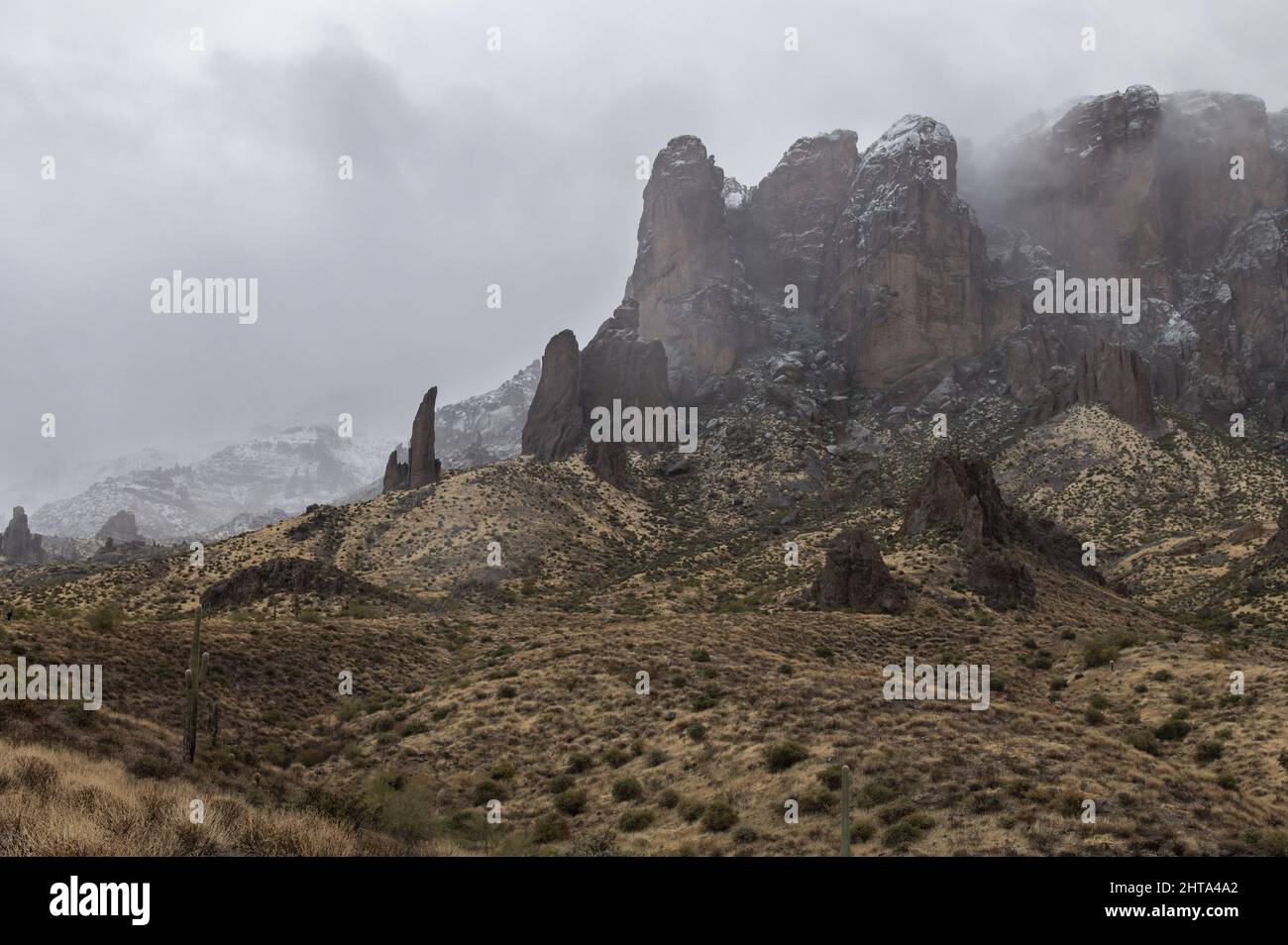 February snow in arizona hi-res stock photography and images - Alamy