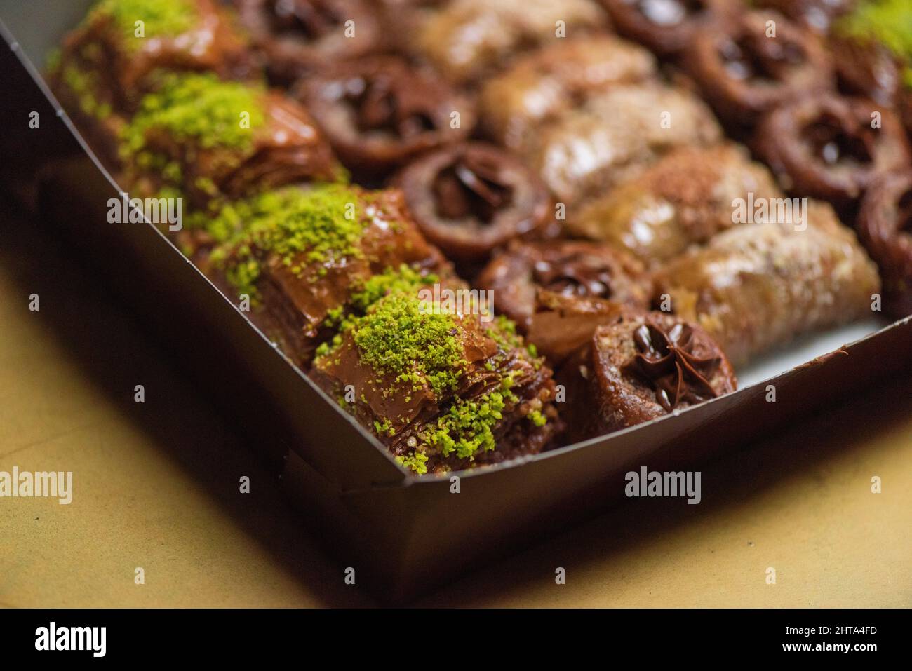 Closeup of traditional Middle Eastern flavors Stock Photo - Alamy