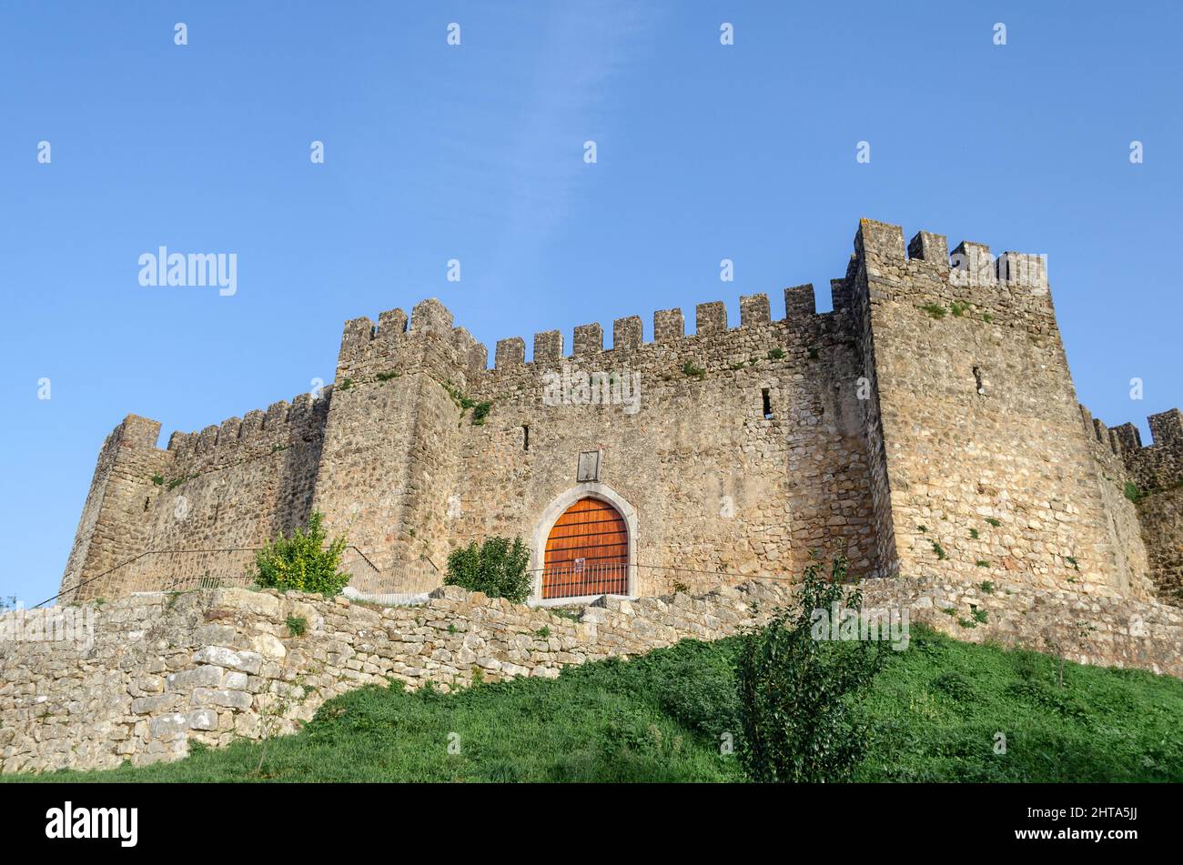 Castle in the medieval castle of Pombal, Portugal Stock Photo - Alamy