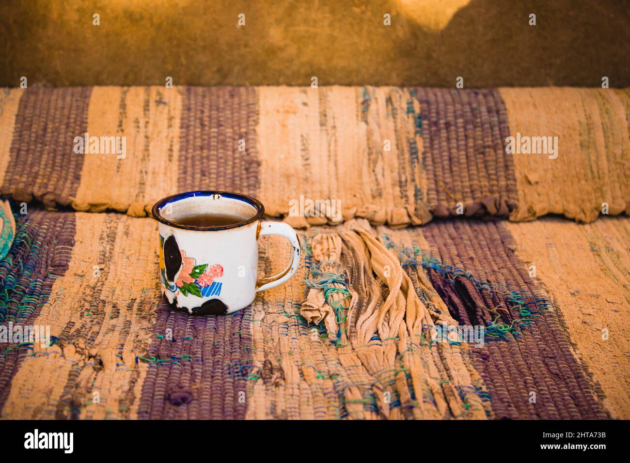 Closeup shot of a bedouin tea in Egypt Stock Photo - Alamy
