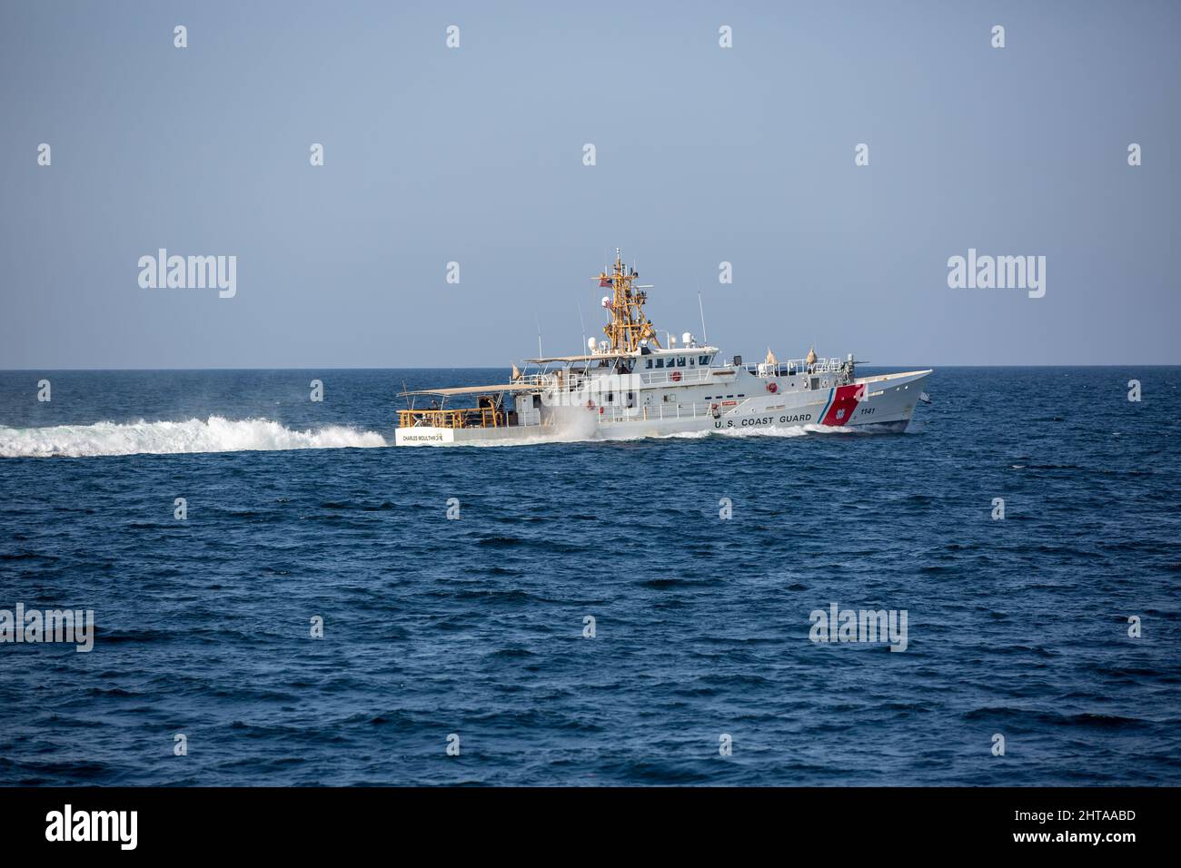 220213-A-RM286-4421 ARABIAN GULF (Feb. 13, 2022) USCGC Charles ...