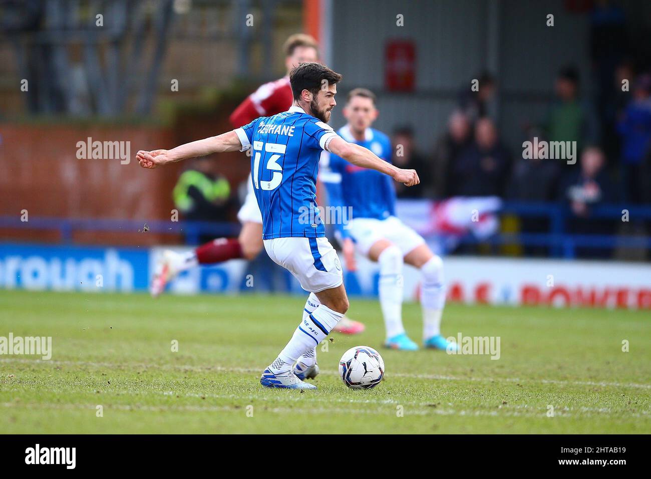 Crown Oil Arena, Rochdale, England - 26th February 2022 Jimmy Keohane ...