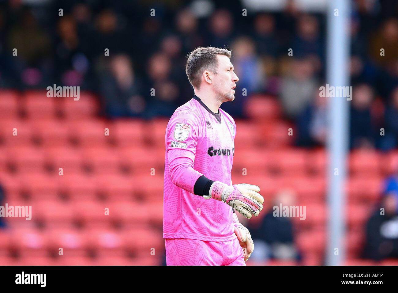 Crown Oil Arena, Rochdale, England - 26th February 2022 Jay Lynch ...
