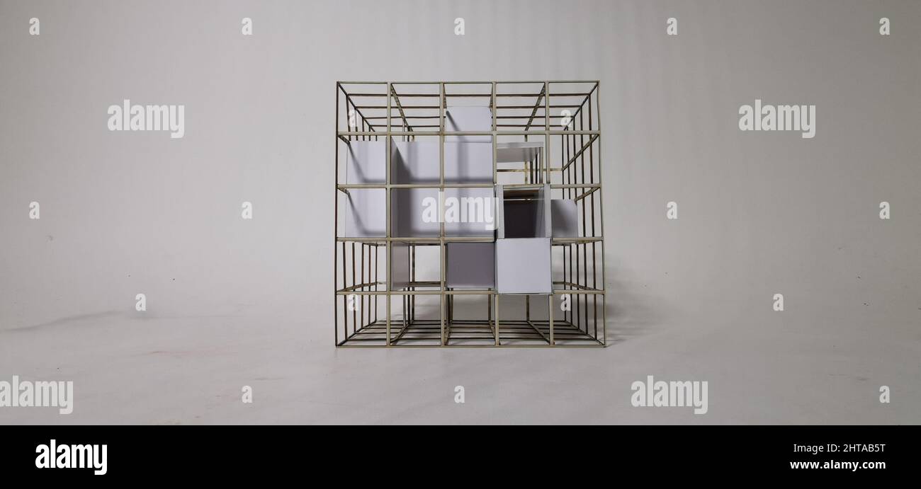 3d render design of Rack on a metal frame in the style of Loft on ...