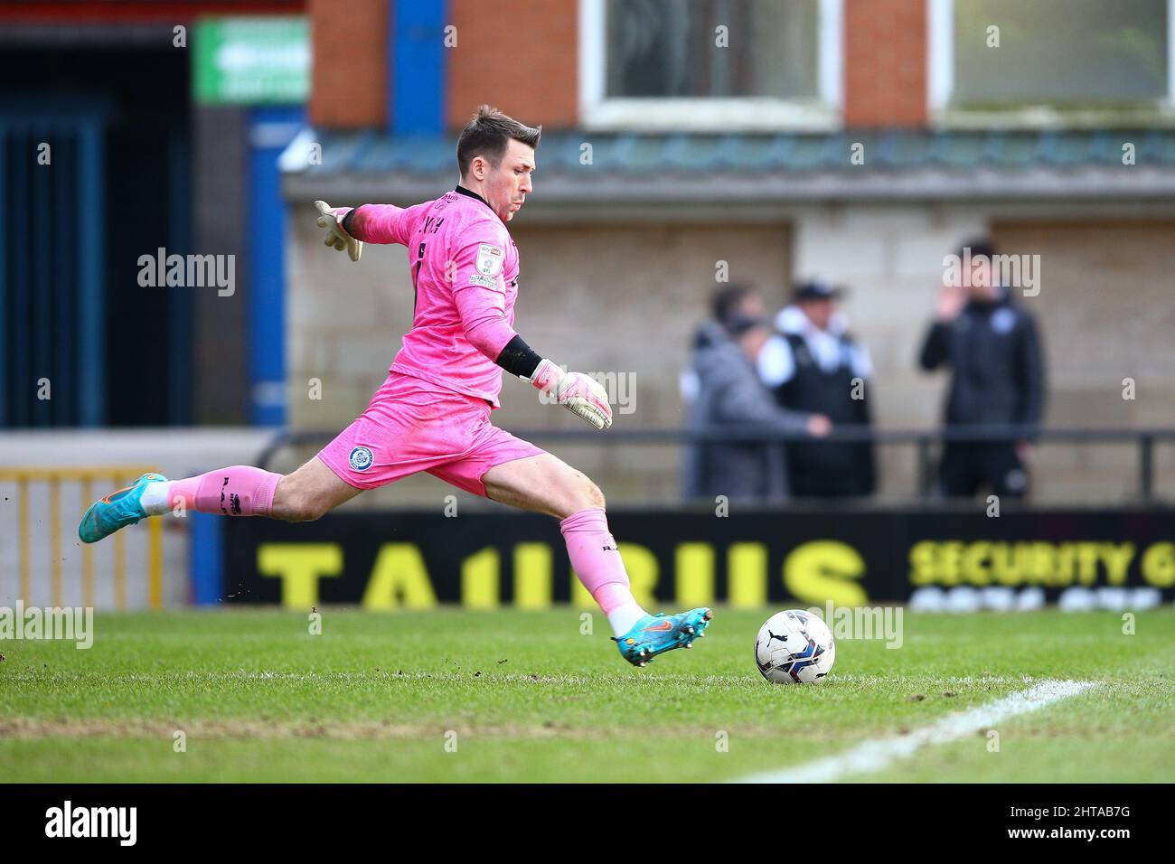 Crown Oil Arena, Rochdale, England - 26th February 2022 Jay Lynch ...