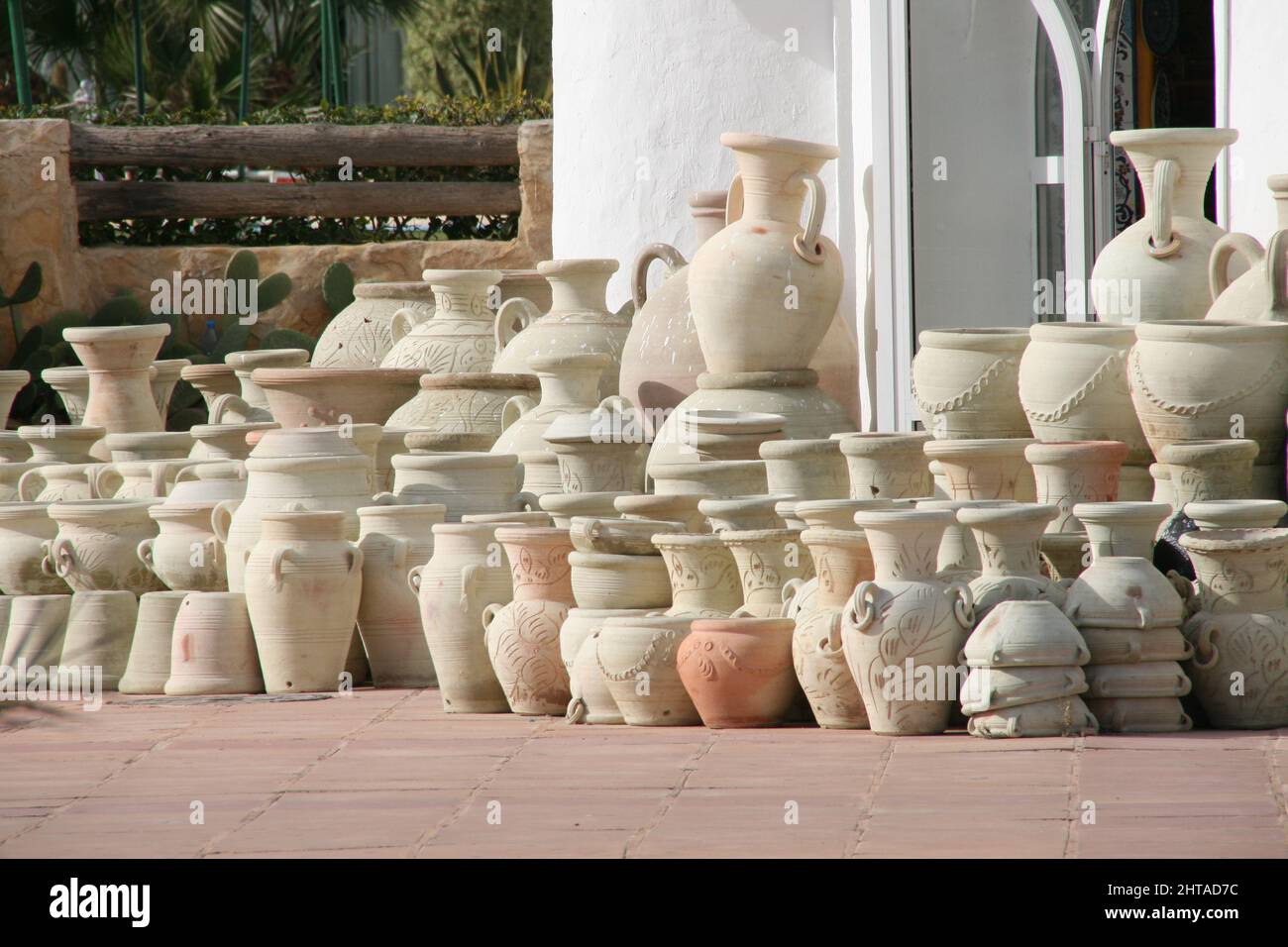 Pots of all sizes hi-res stock photography and images - Alamy