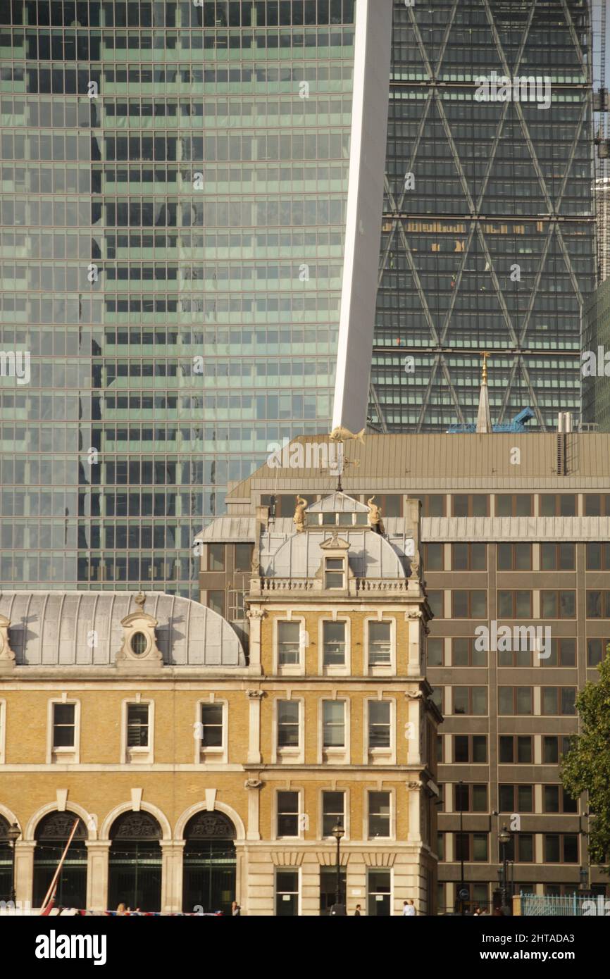 Modern and high-rise buildings in London, UK Stock Photo - Alamy