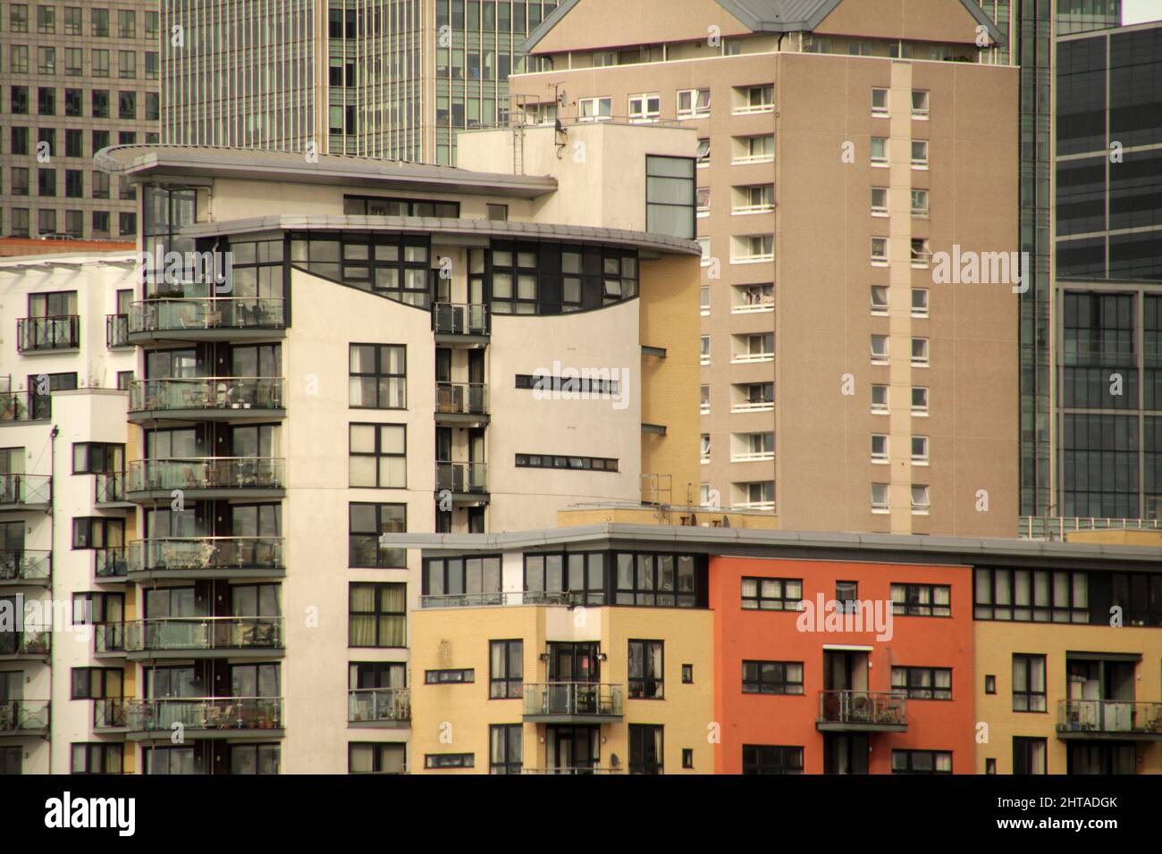 Modern buildings in London, UK Stock Photo - Alamy