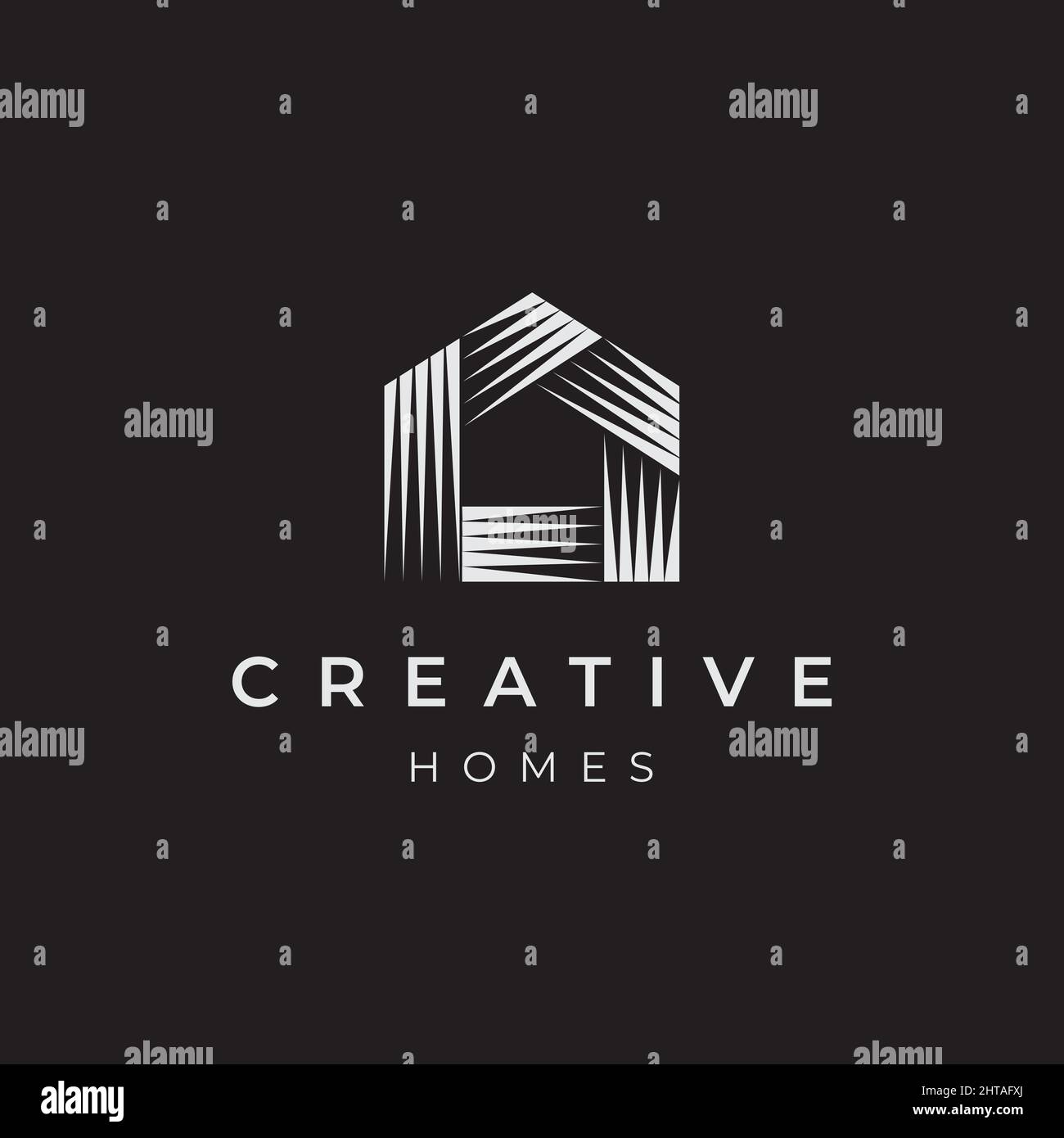 Creative house symbol logo design vector template Stock Vector Image ...