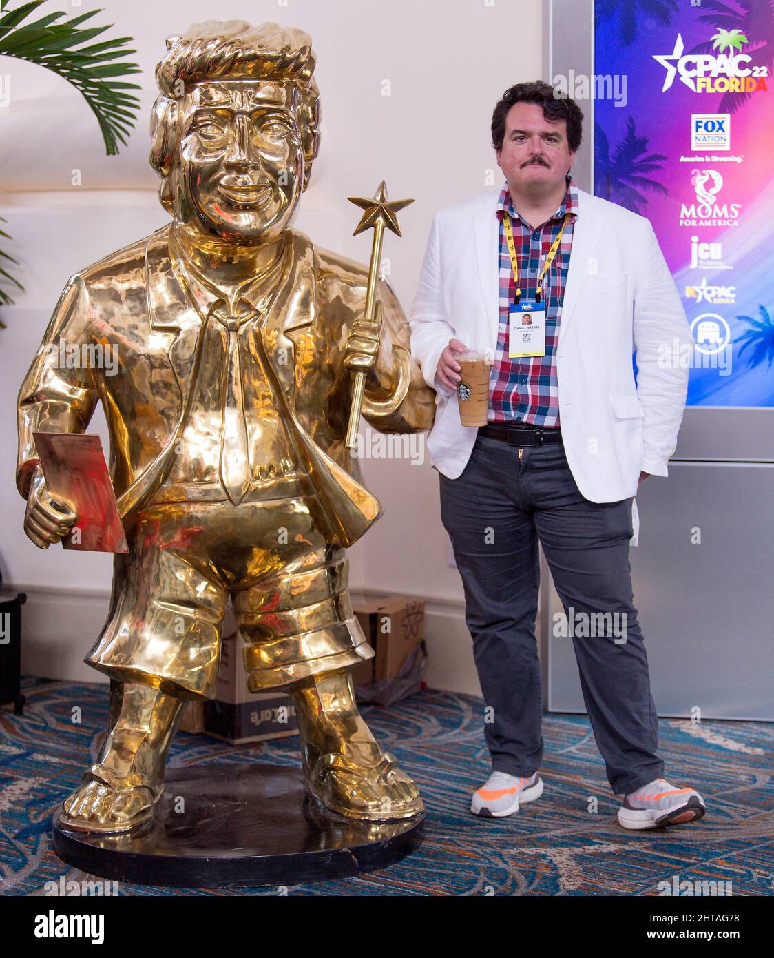 Orlando, Florida, USA. 27th Feb, 2022. DAVE WEIGEL of the Washington ...