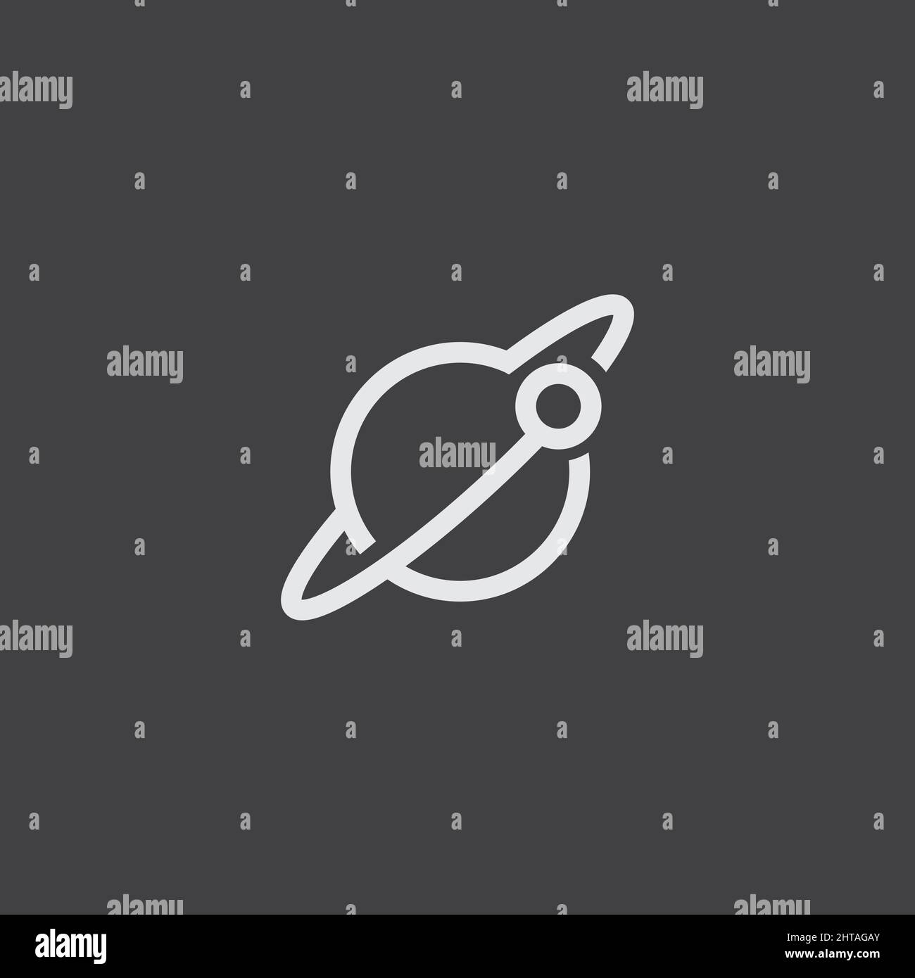 Orbit logo design illustration vector template Stock Vector Image & Art ...