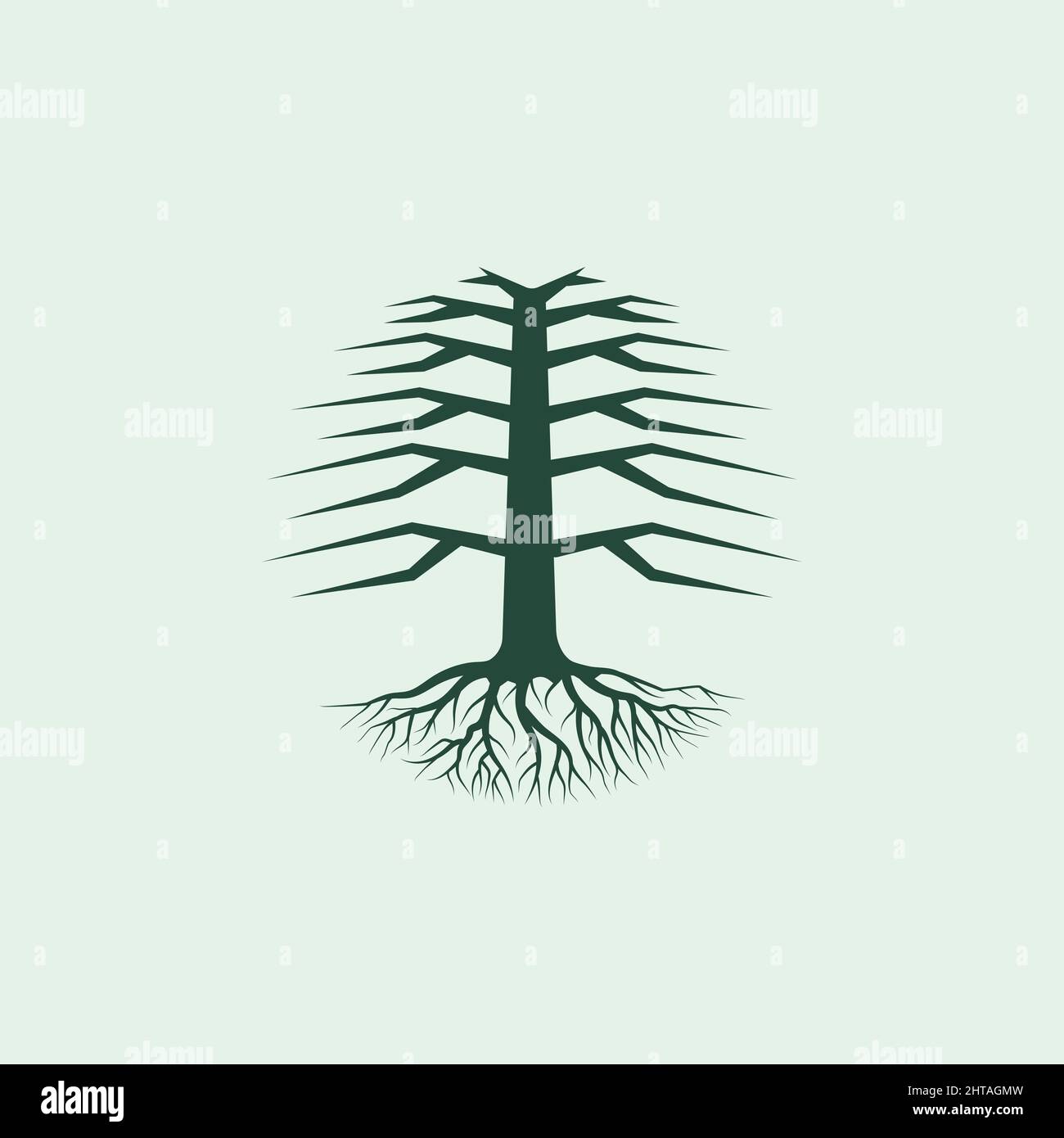 Tree logo design inspiration symbol vector template Stock Vector Image ...