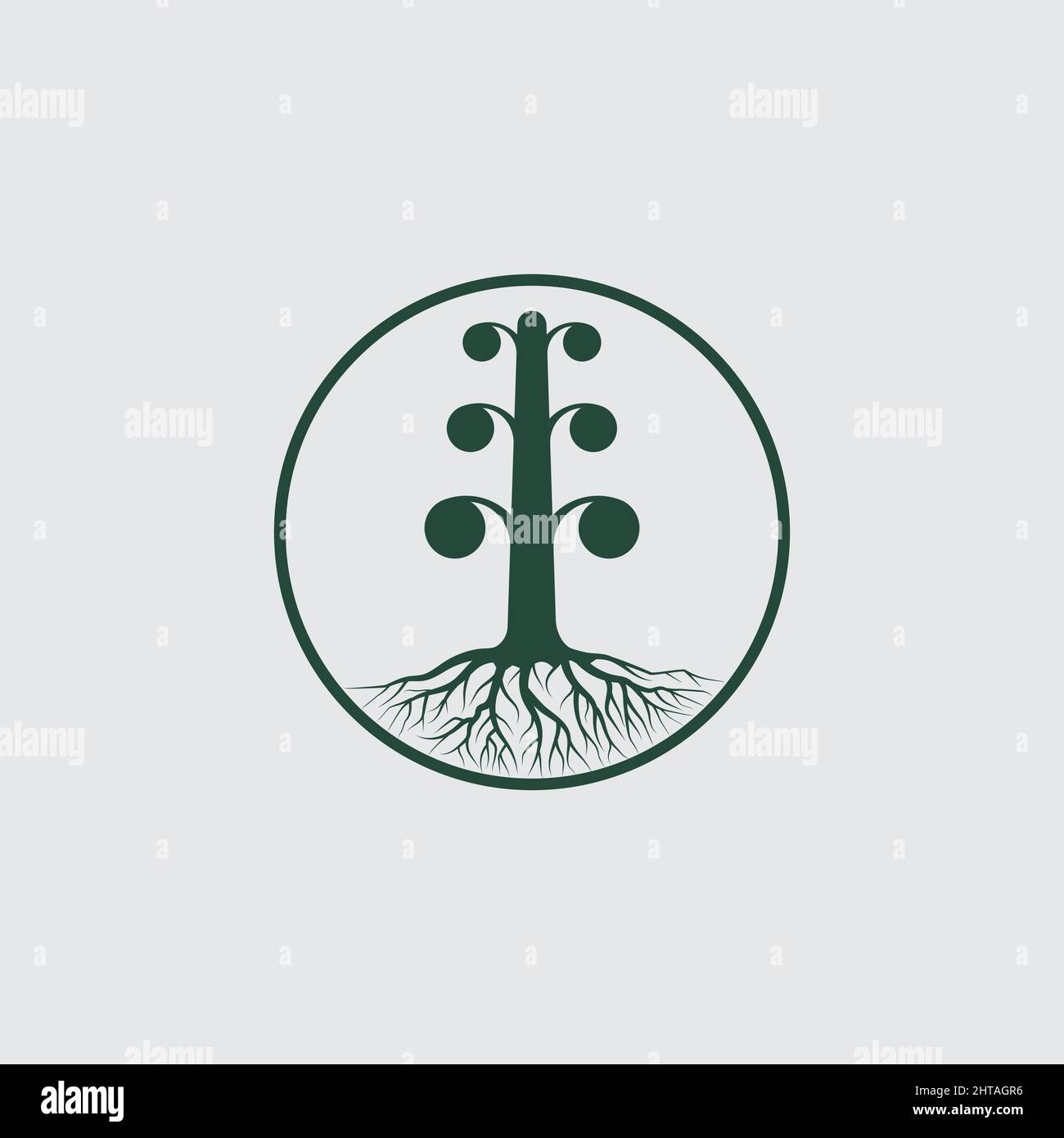 Tree logo design inspiration symbol vector template Stock Vector Image ...