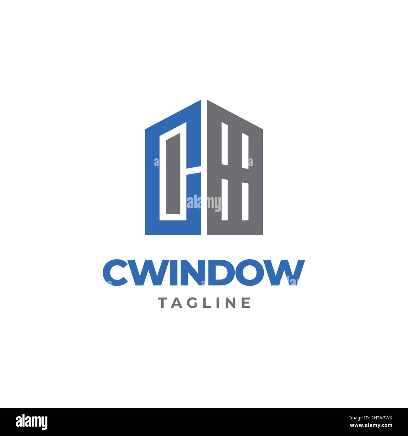 C window logo design vector template Stock Vector Image & Art - Alamy