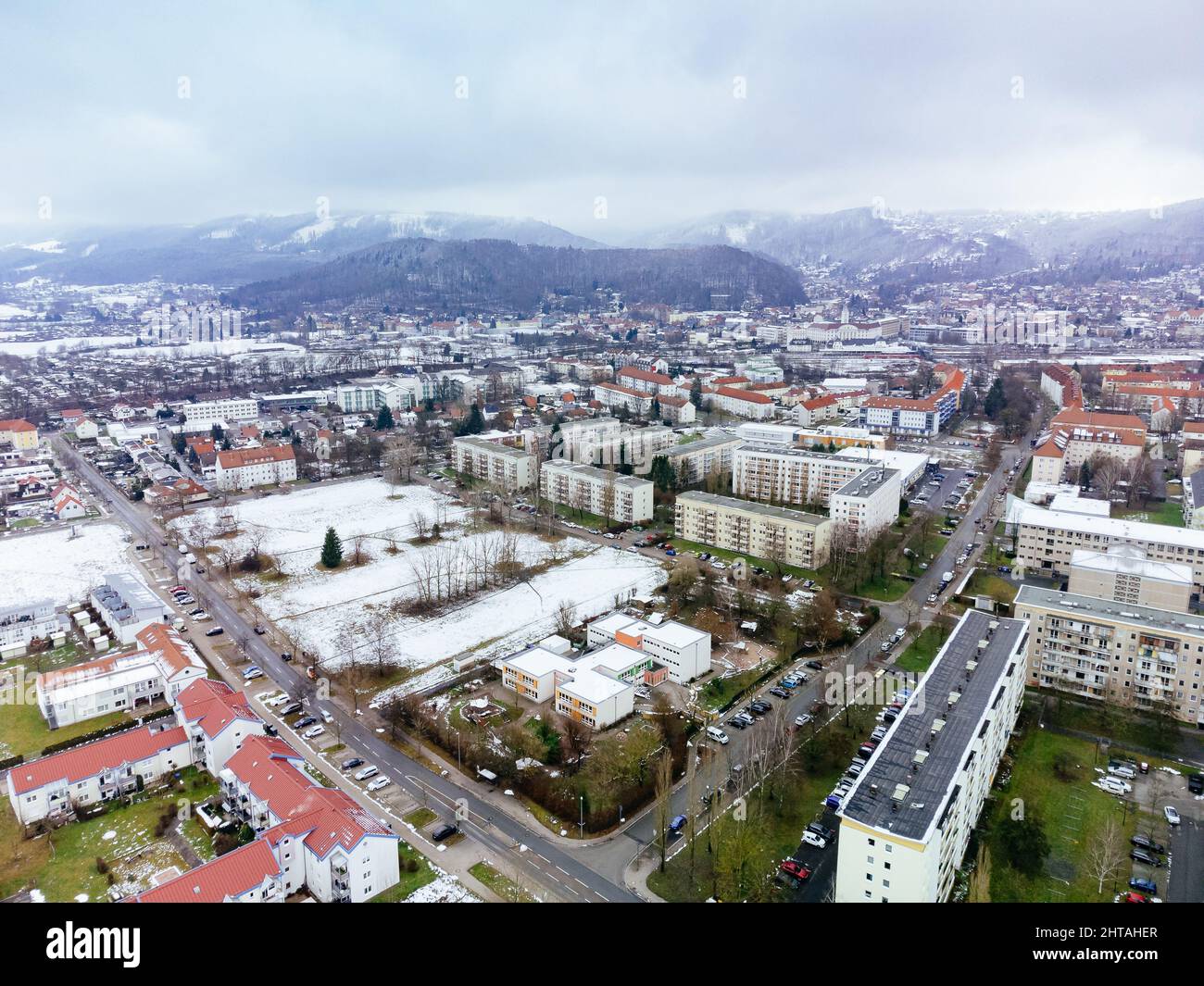 Wiesbaden aerial hi-res stock photography and images - Alamy