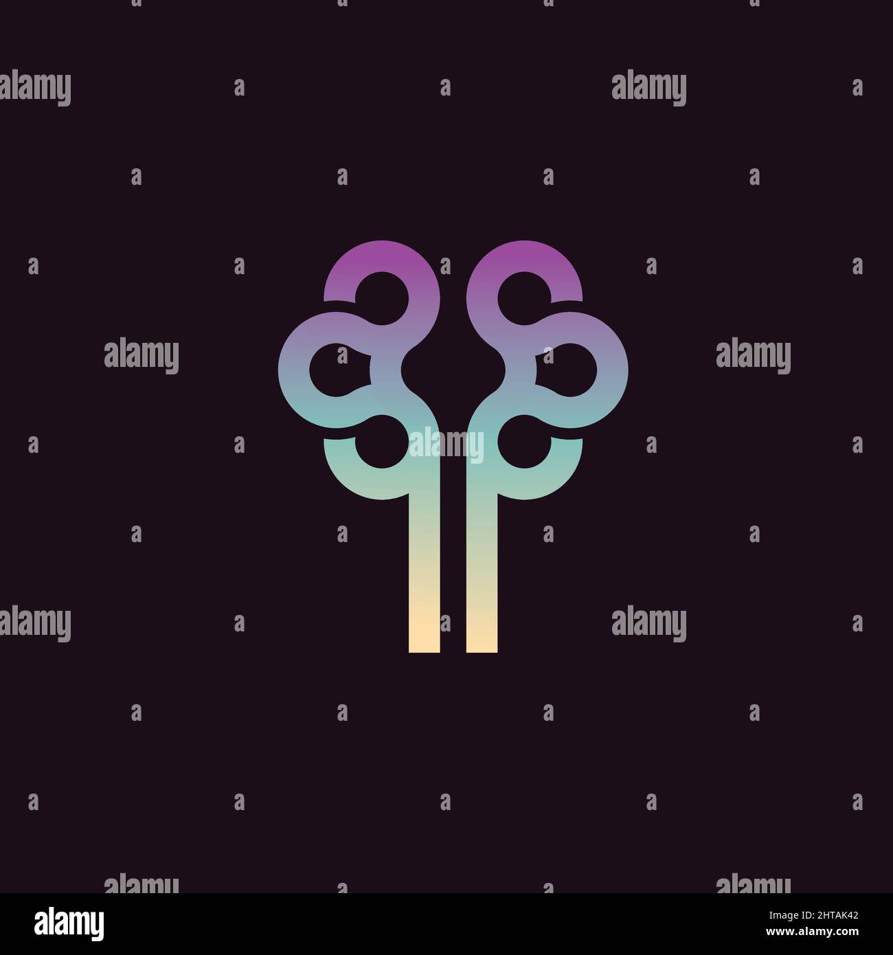 Abstract tree logo design inspiration vector template Stock Vector ...