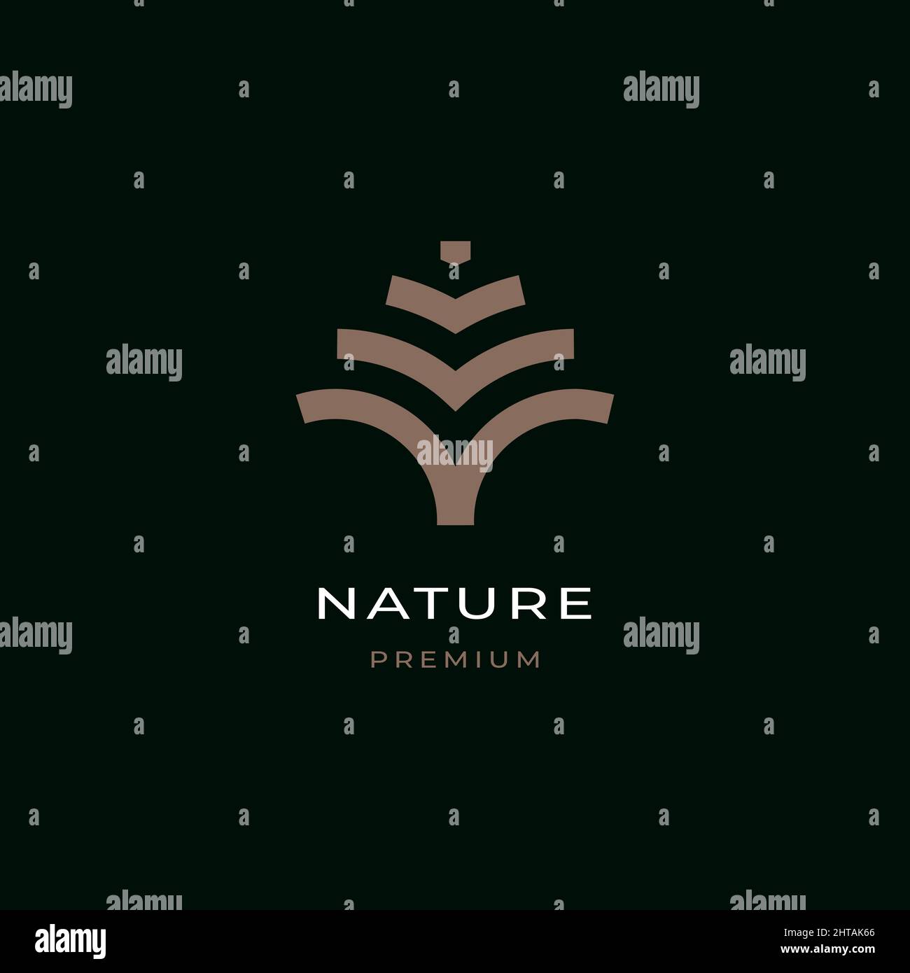 Abstract tree logo design inspiration vector template Stock Vector ...