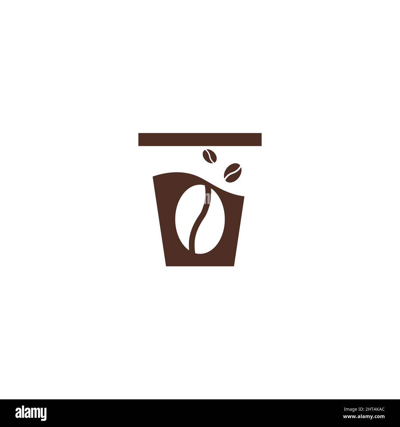 Coffee cup logo symbol drink company illustration vector template ...