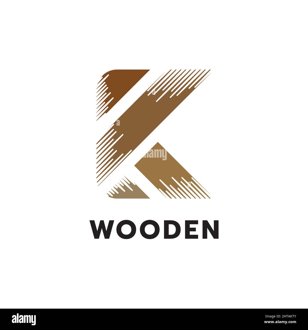 K letter design hi-res stock photography and images - Alamy