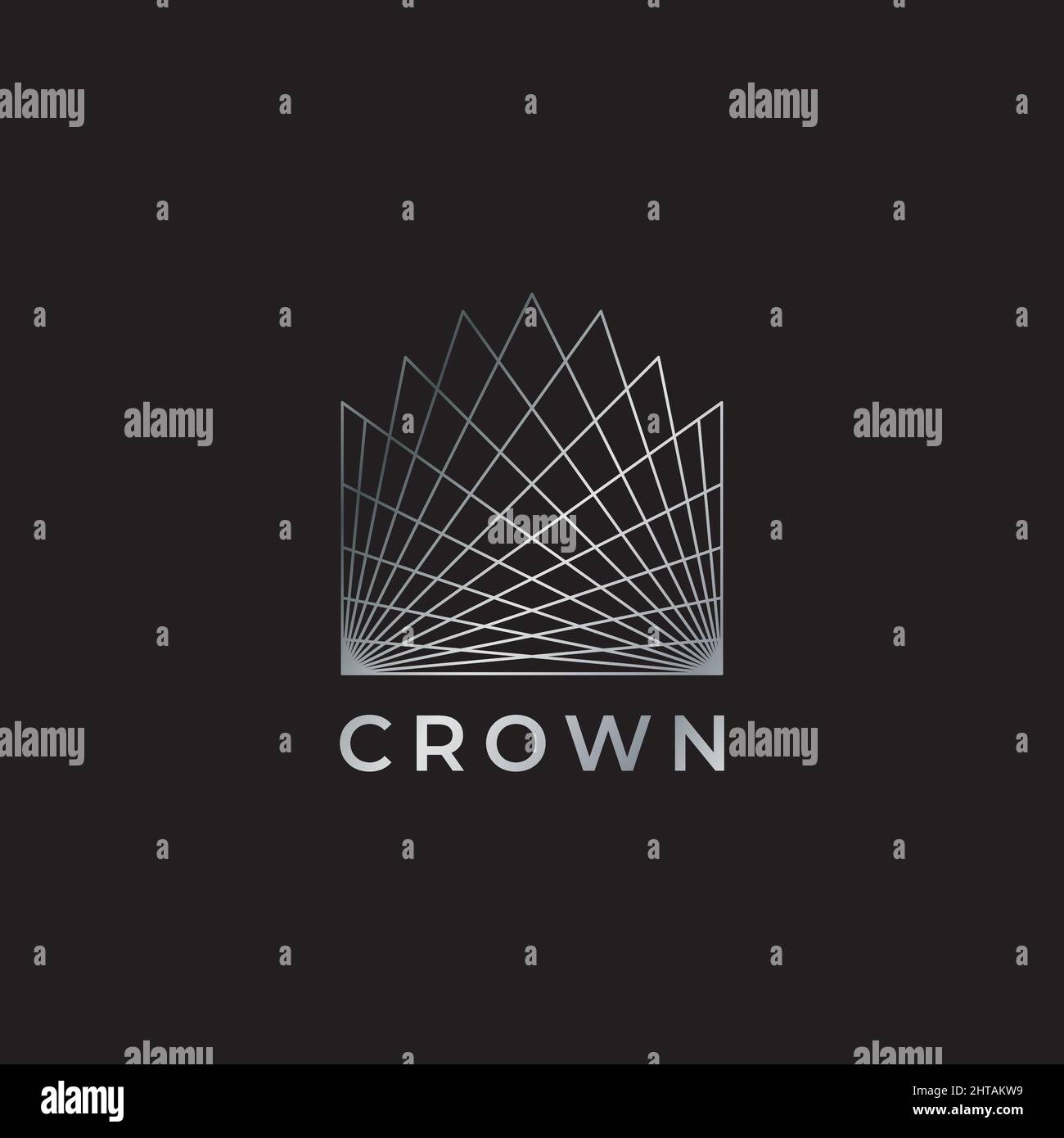 Luxury Crown logo design inspiration vector template Stock Vector Image ...