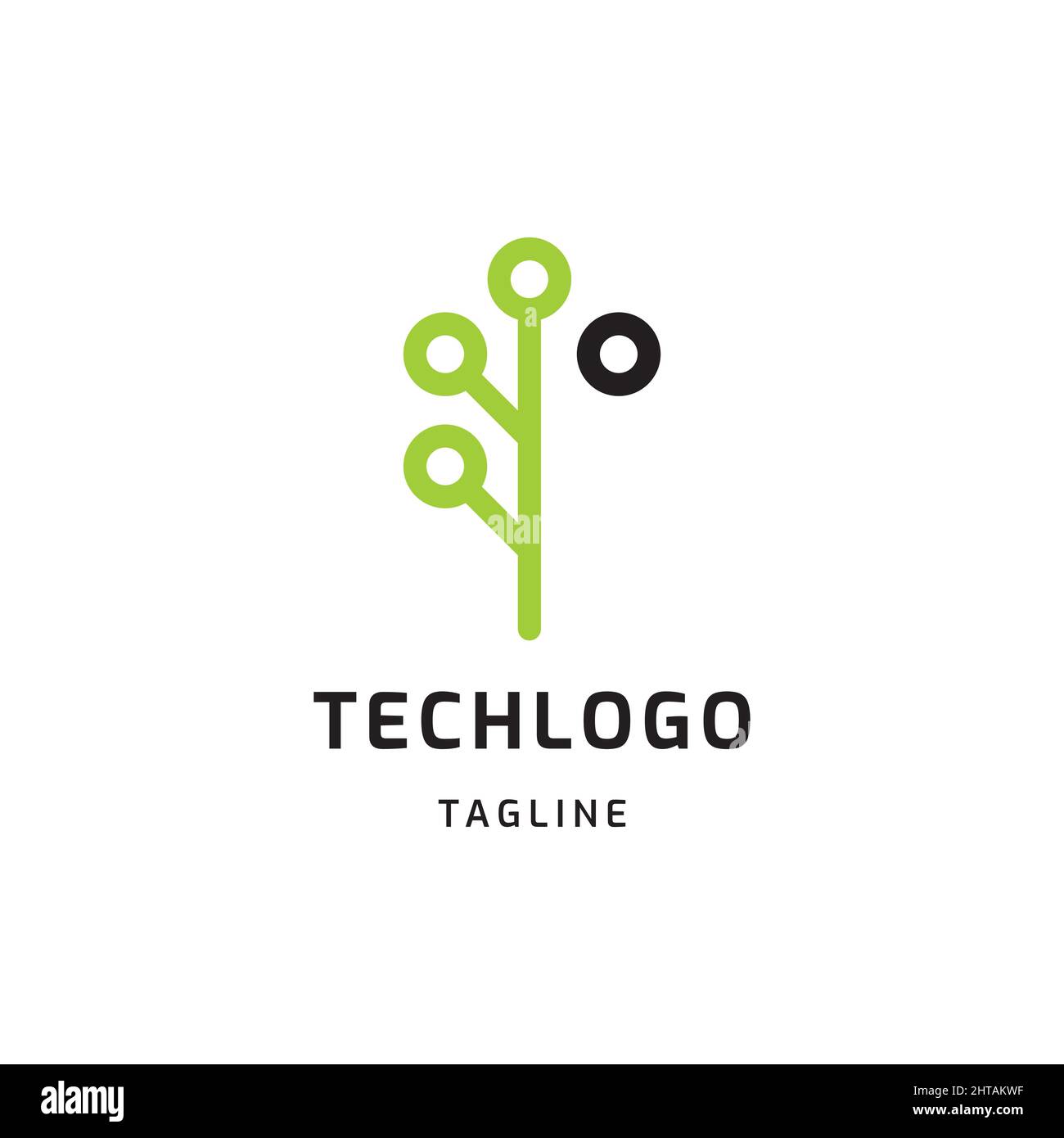 Technology logo design concept inspiration vector template Stock Vector ...