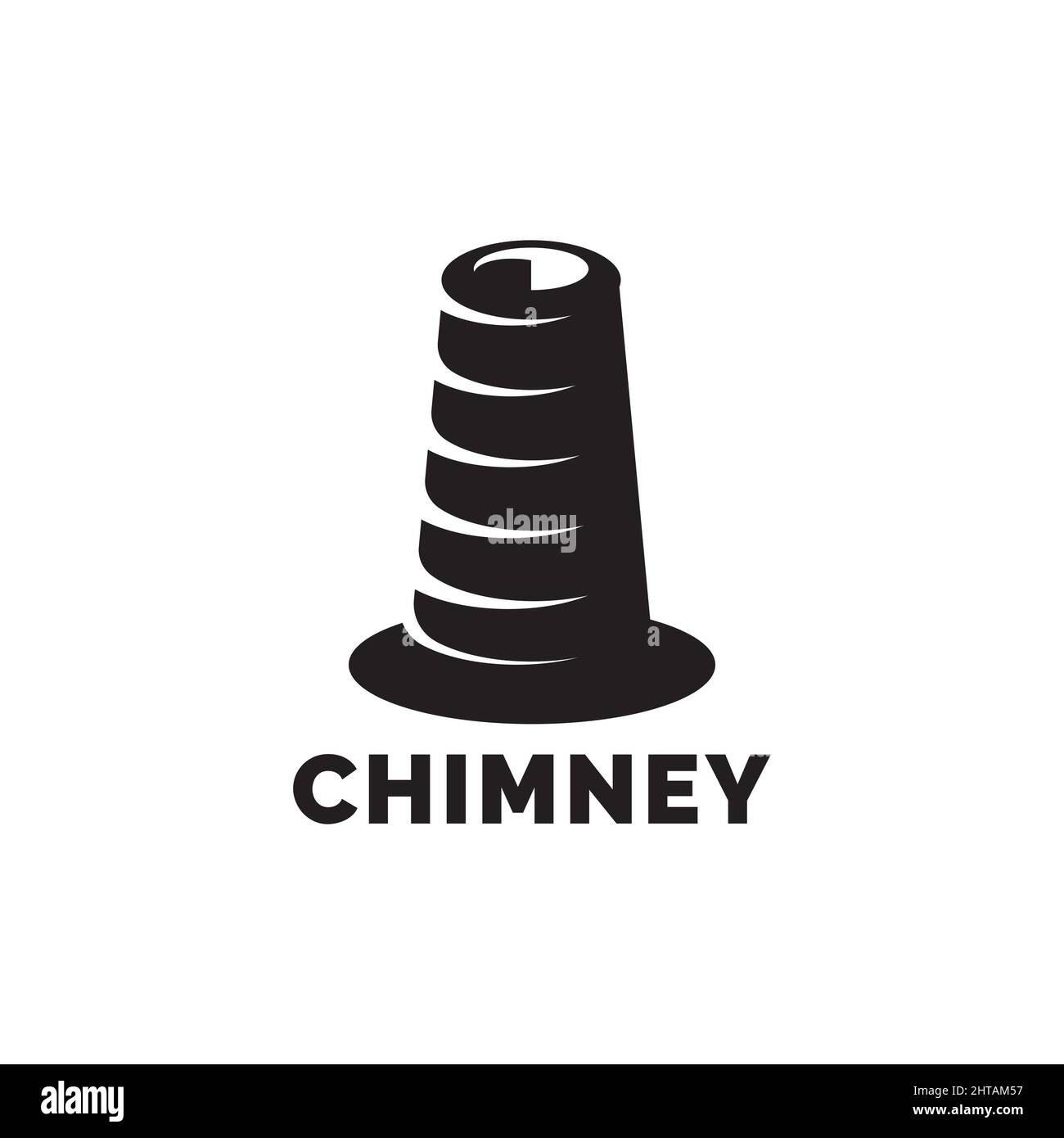 Chimney factory logo design vector template Stock Vector Image & Art ...