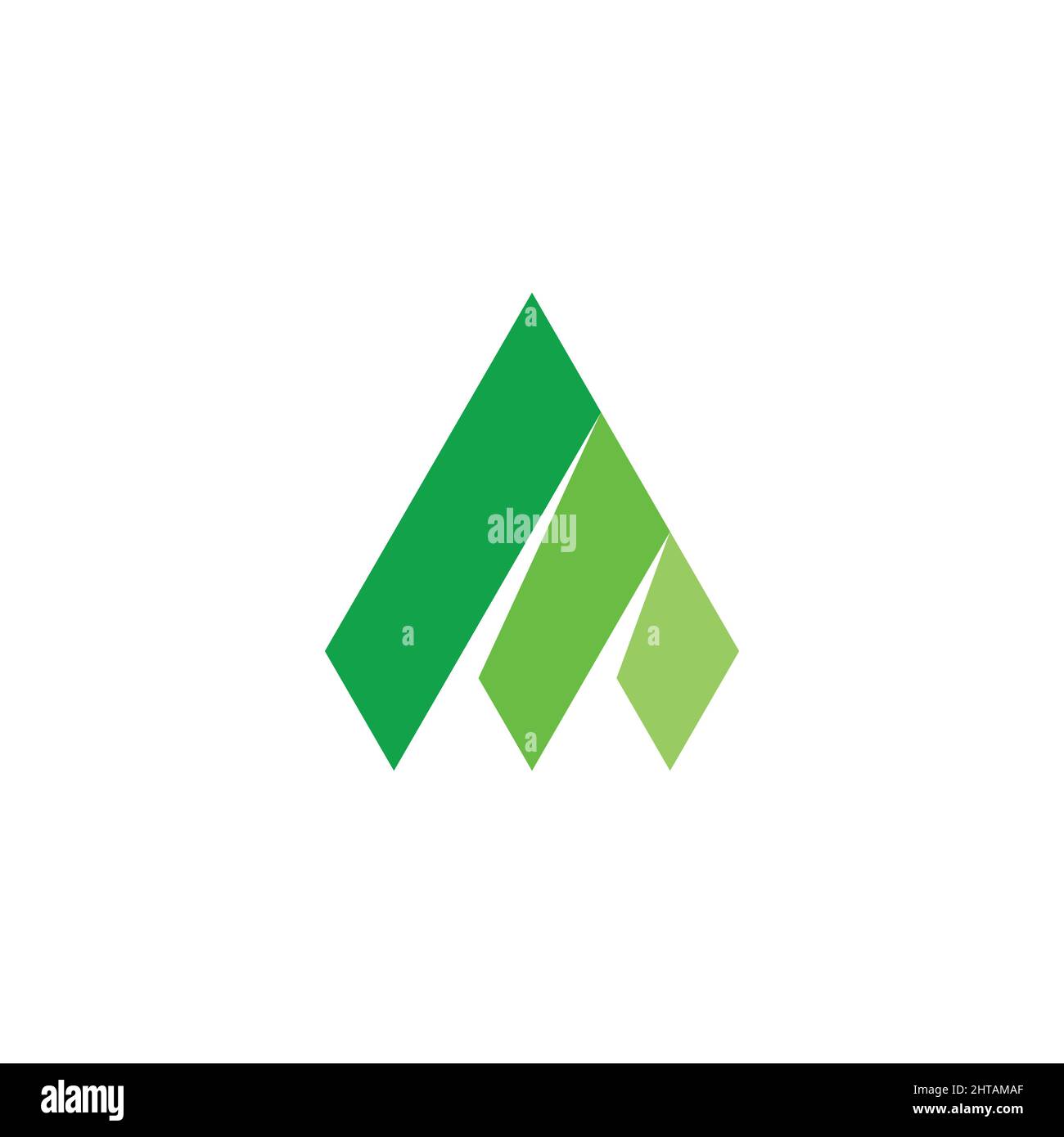 Initial Letter A Arrow with Arrowhead logo design vector template Stock ...