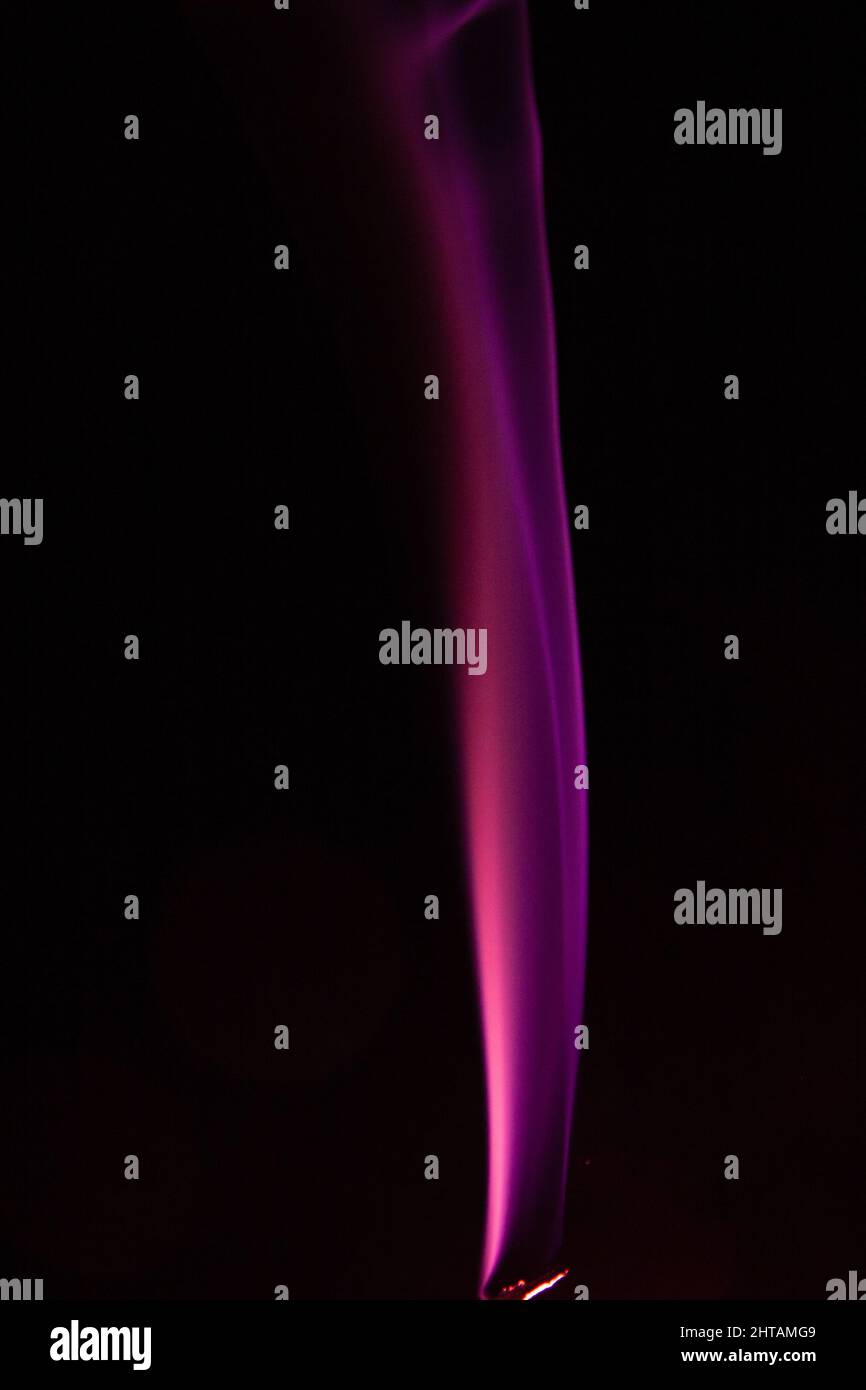 Real colorful smoke on black background. Graphic resource for use with ...