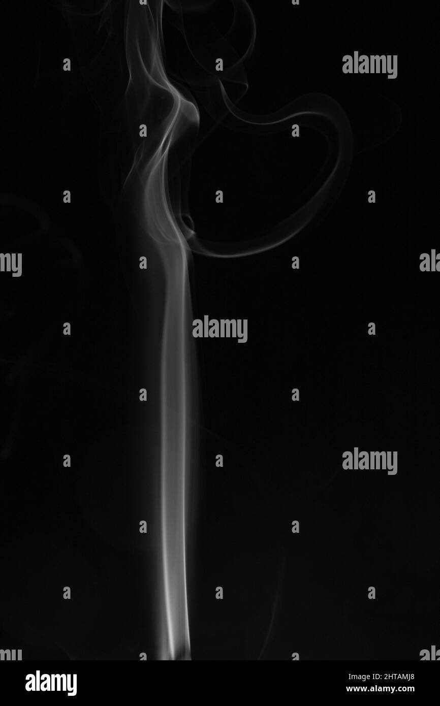 Real colorful smoke on black background Stock Photo - Alamy