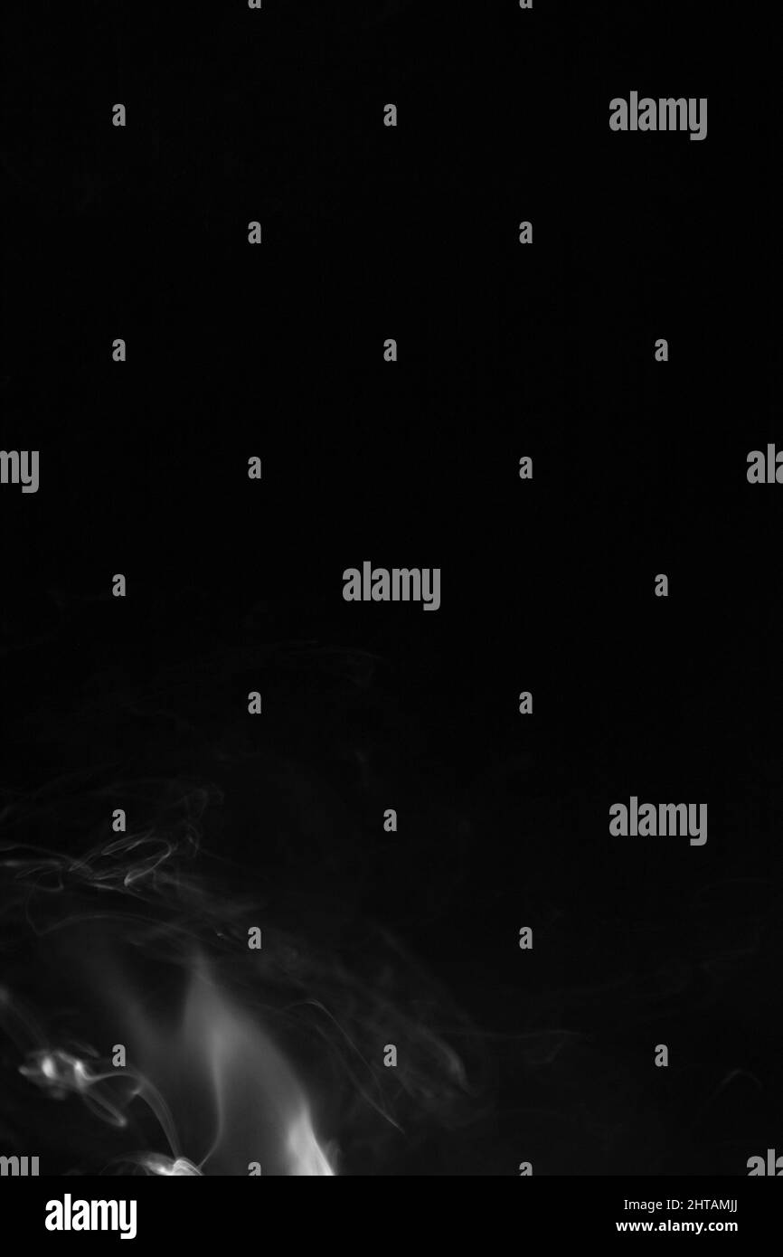 Real colorful smoke on black background Stock Photo - Alamy