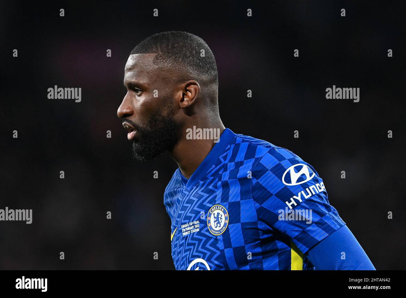 Antonio Rudiger #2 of Chelsea during the game Stock Photo - Alamy