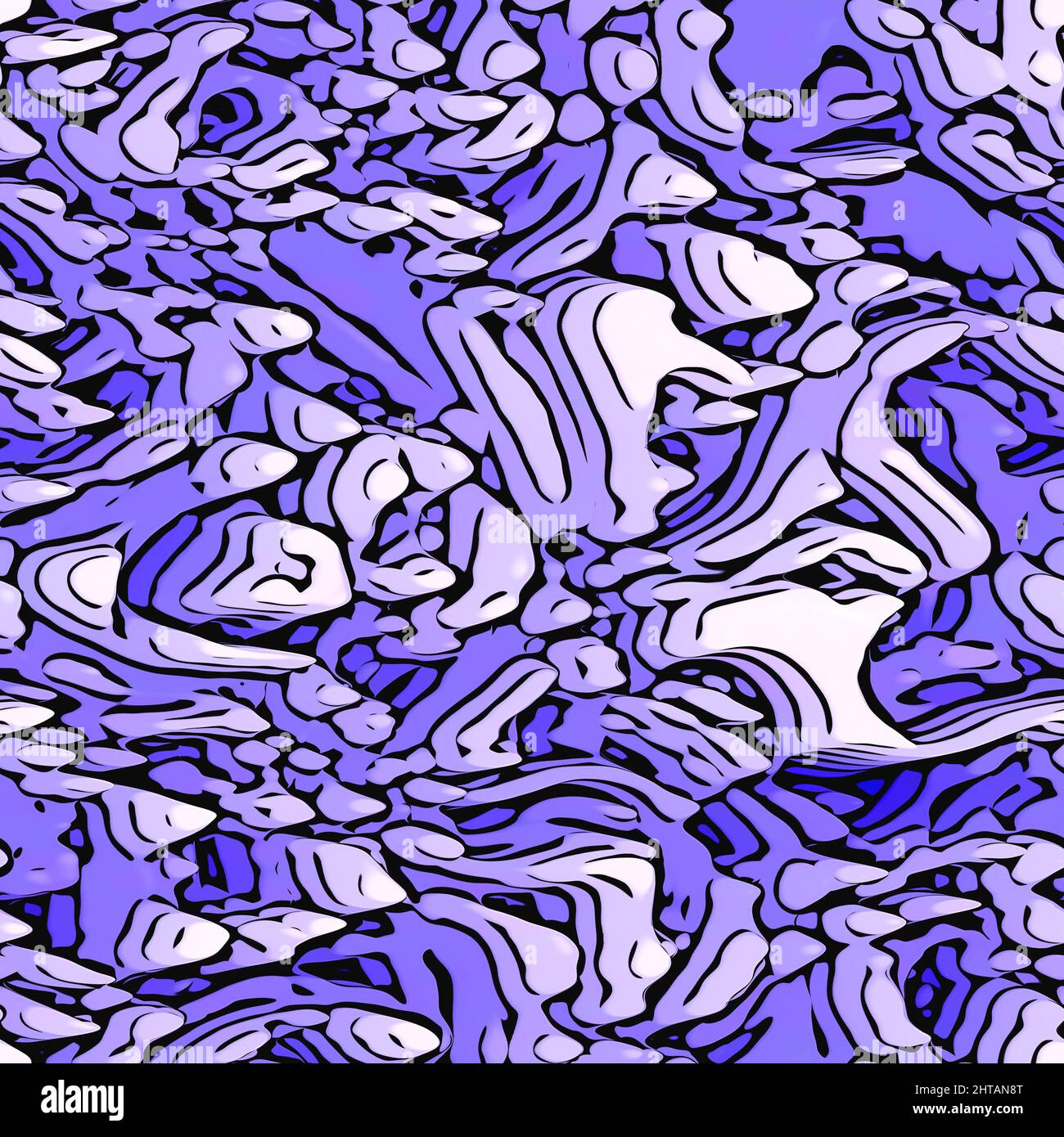 Purple camo very peri color of the year seamless pattern texture ...